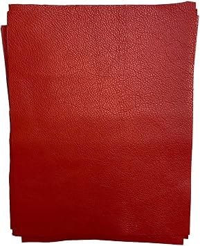 Amazon.com: Natural Grain Cow Leather: 8.5'' x 11'' Pre Cut Leather ...