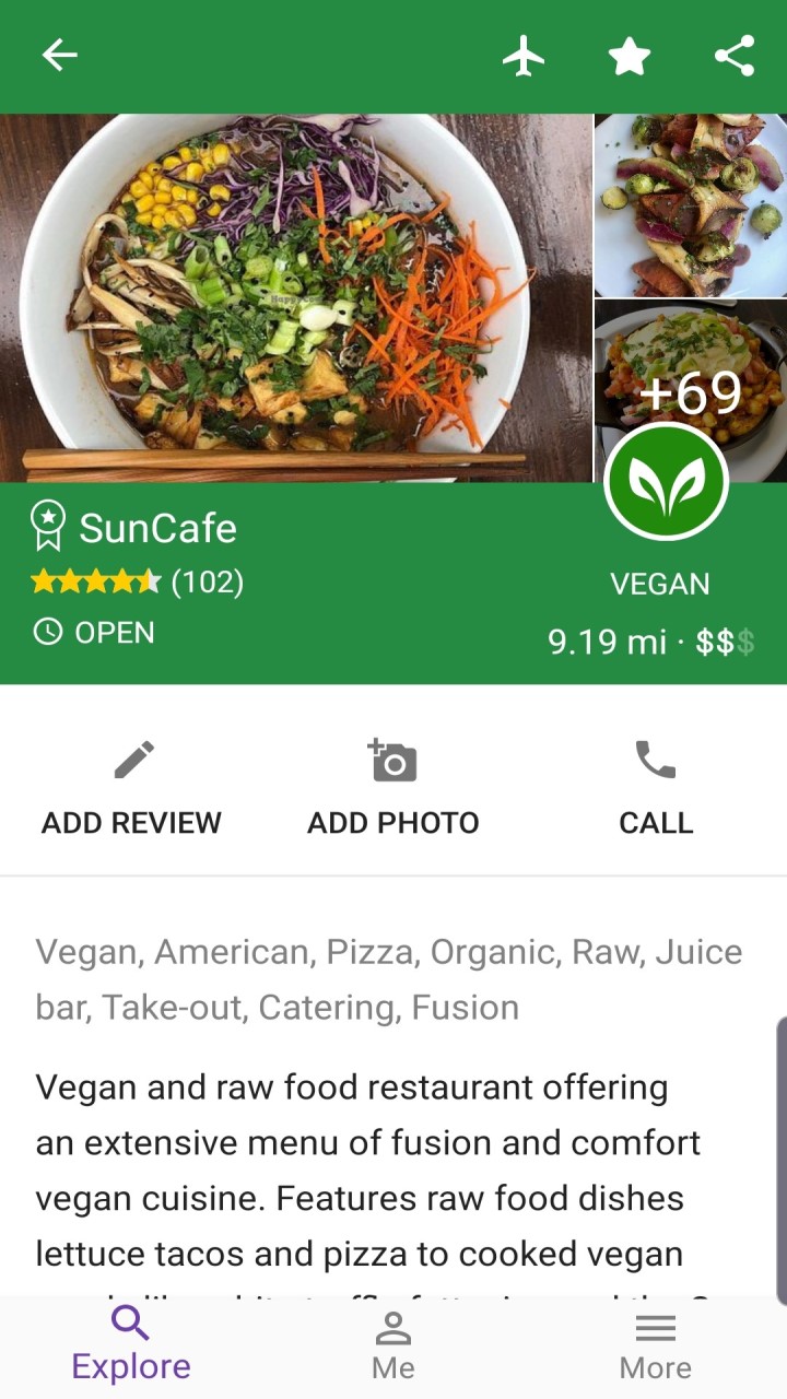 HappyCow Vegan Guide:Amazon.es:Appstore for Android