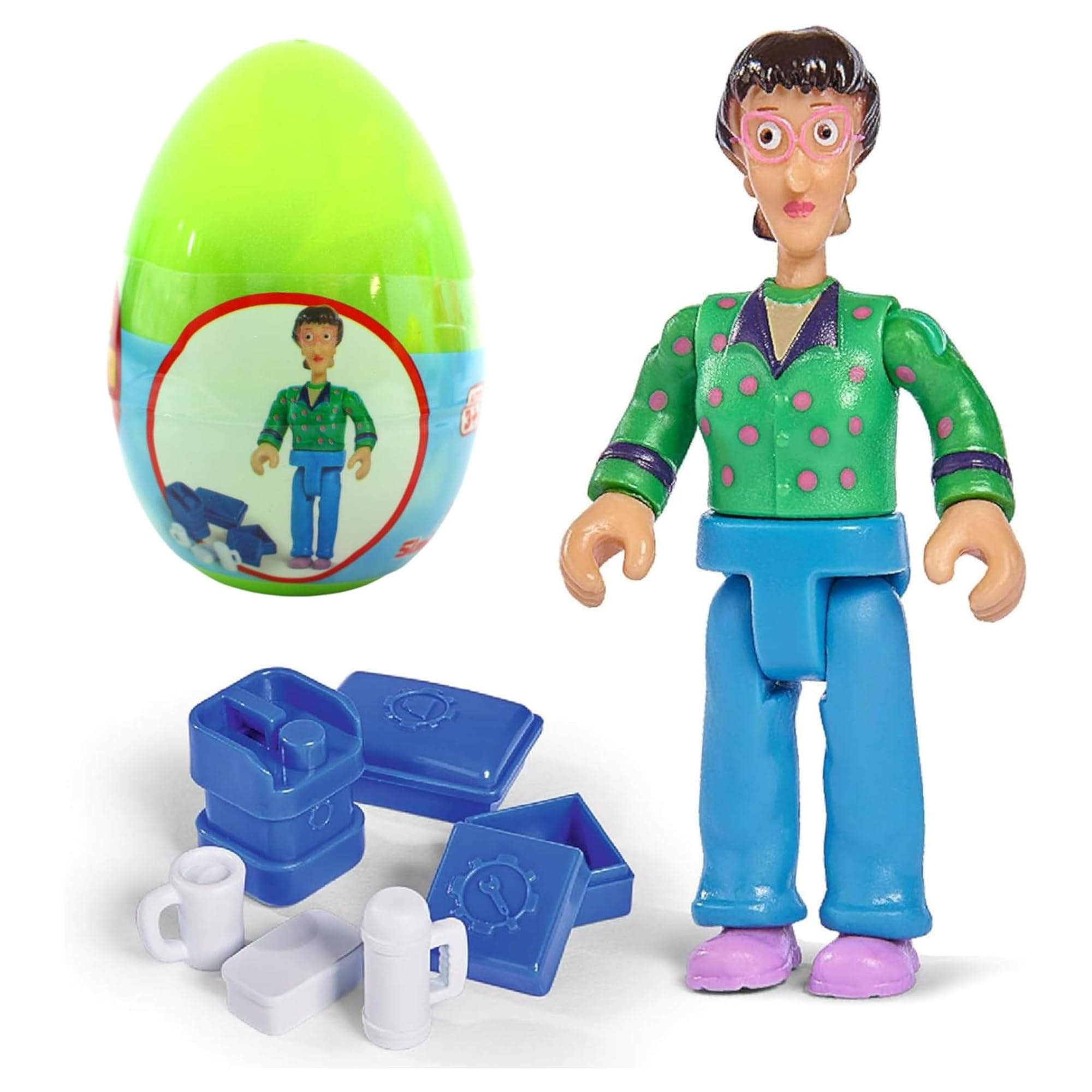 Fireman Sam Articulated Play Figure Capsule Characters – Fire Captain ...