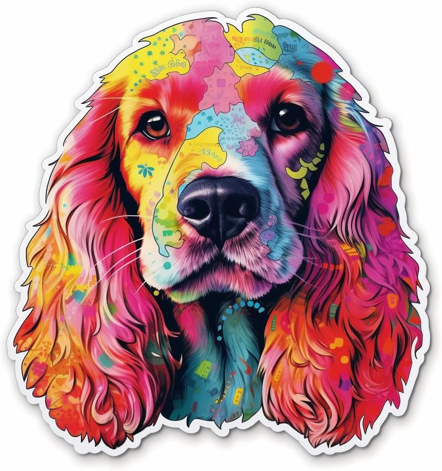 Amazon.com - Yoonek Graphics Cocker Spaniel Dog Vinyl Decal Sticker for ...
