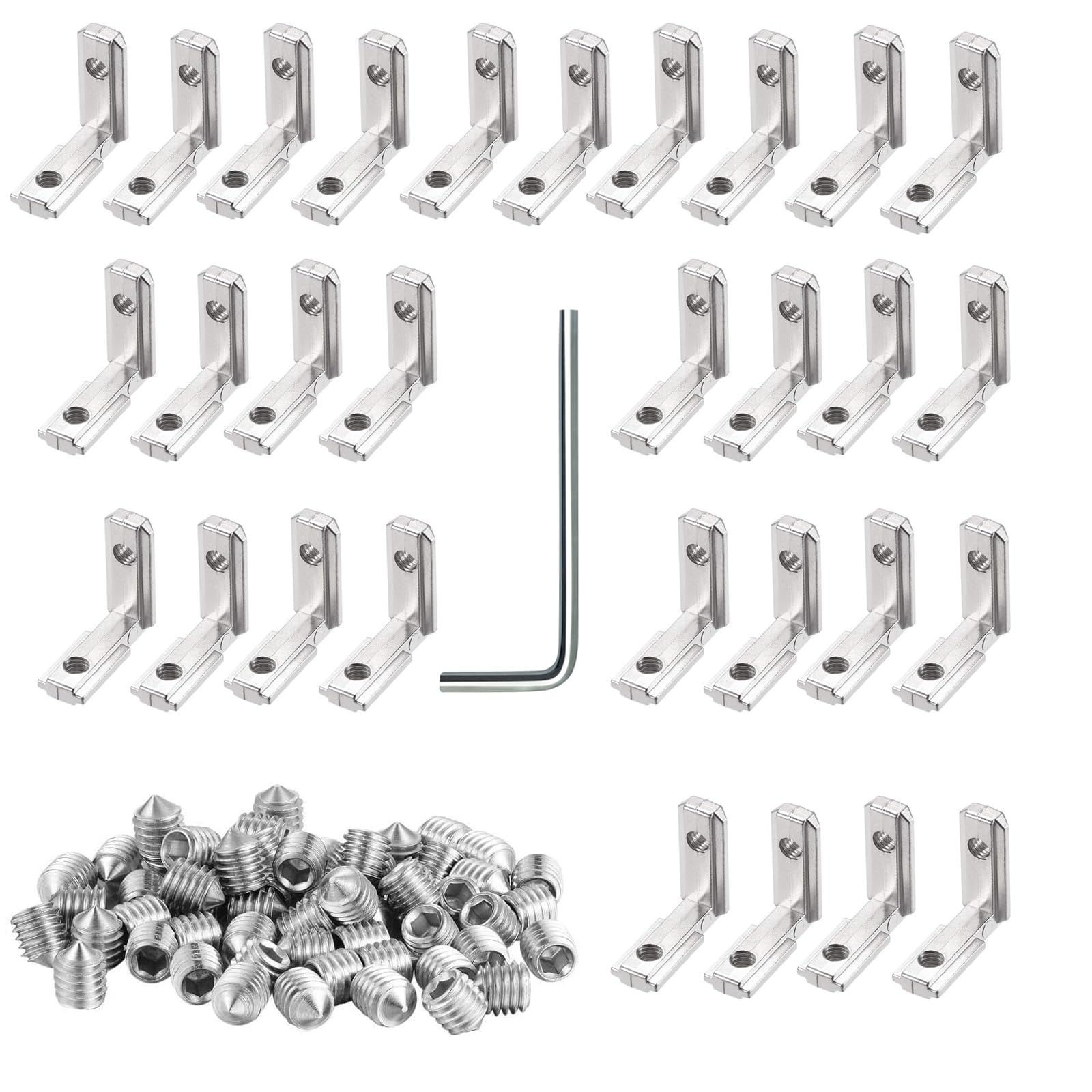 Snapklik.com : 30set Silve 2020 Series L-Shape Interior Inside Corner ...