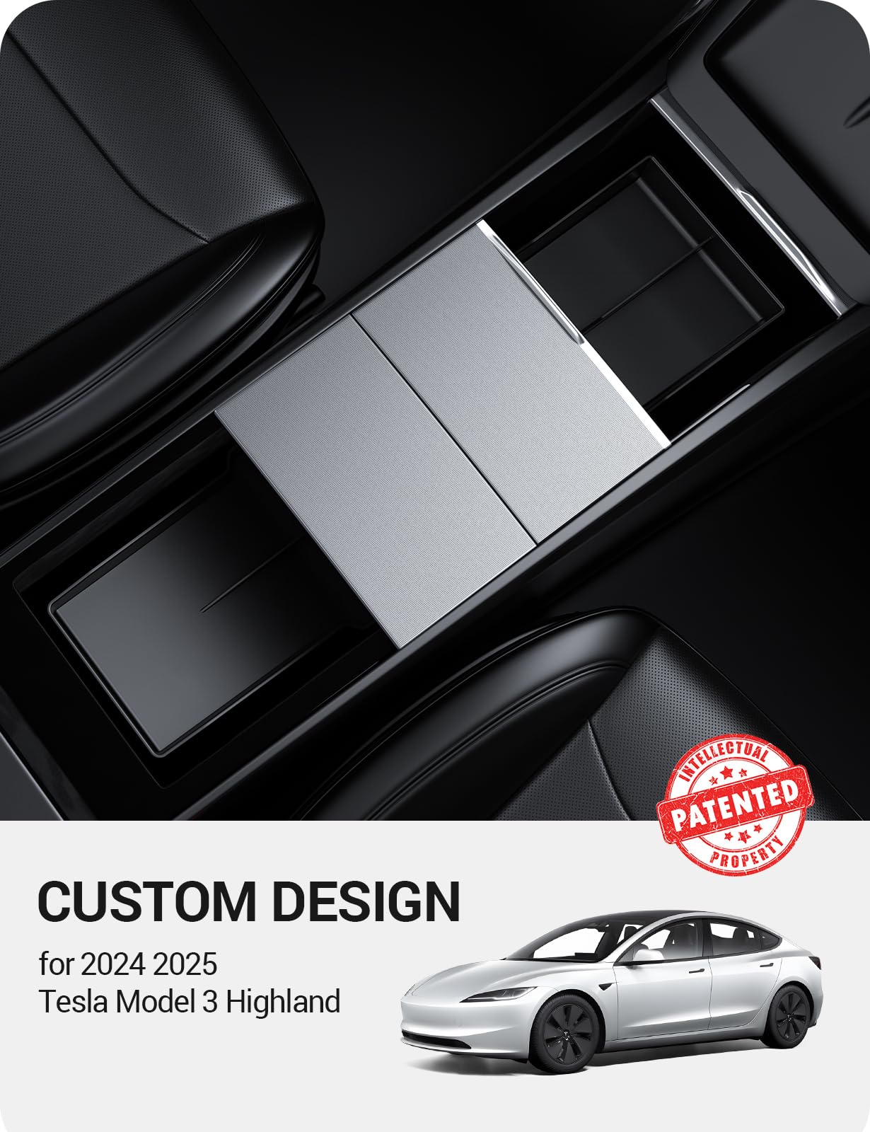 Snapklik.com : BASENOR 2026 2025 2024 Tesla Model 3 Highland Lower ...