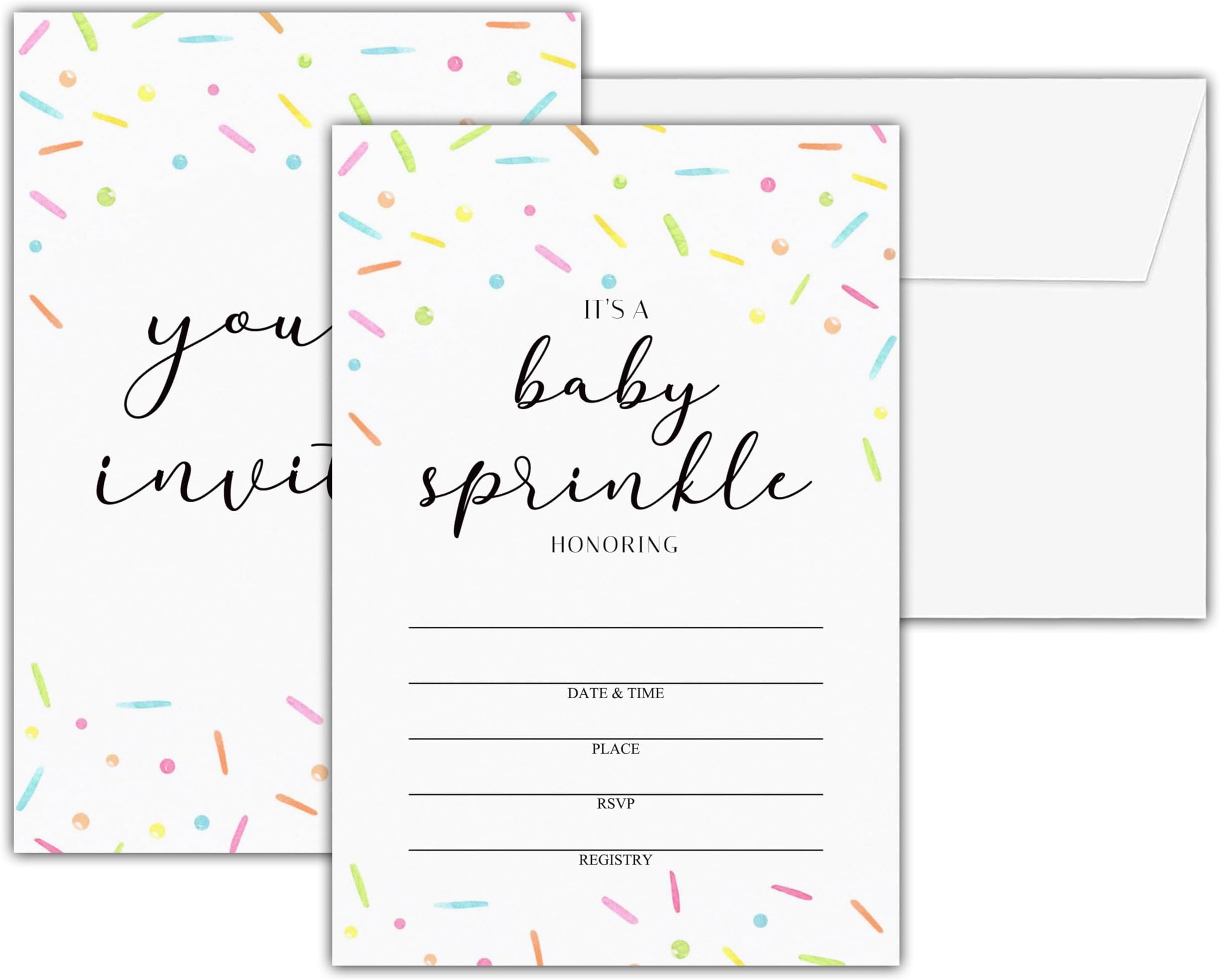Amazon.com: M Market On Mainstreet Baby Sprinkle Baby Shower ...