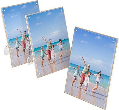 Amazon.com - DZZ 6x4 Picture Frame Set of 6,Acrylic Picture Frames Wall ...