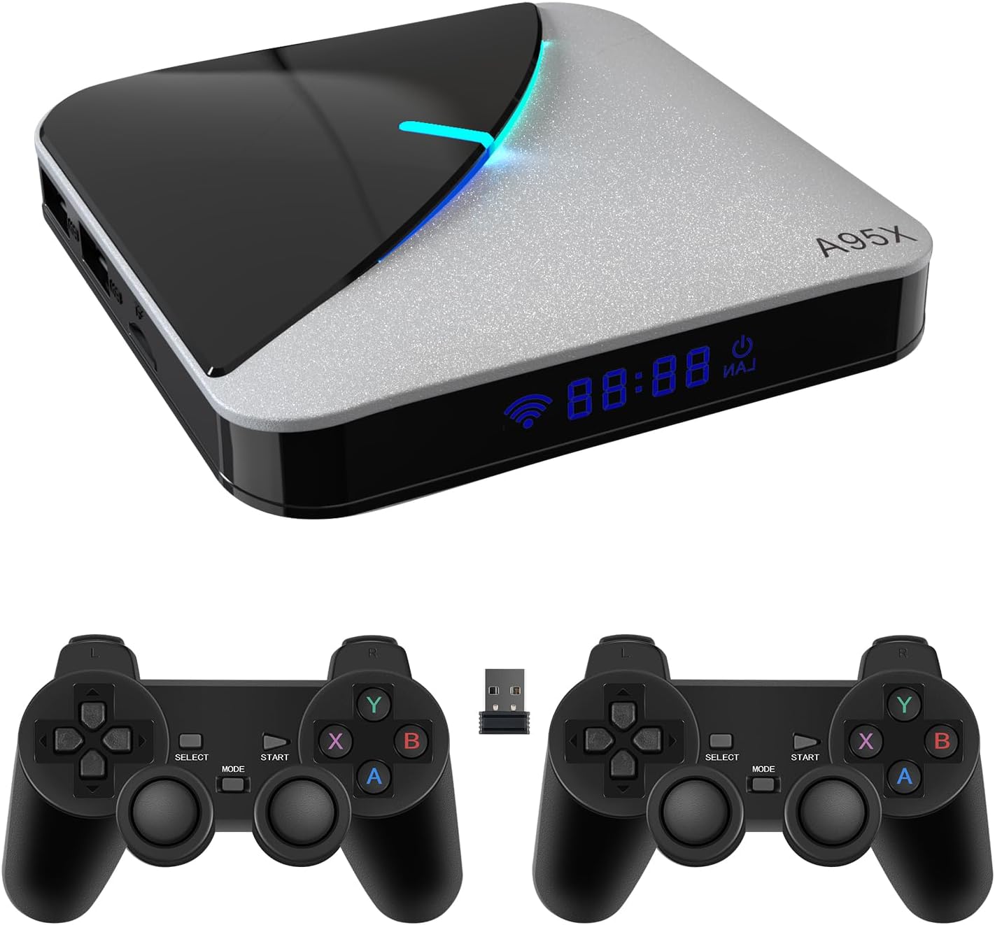 Retro Game Console Built in 45000+ Games, Plug and Play Video HDMI ...