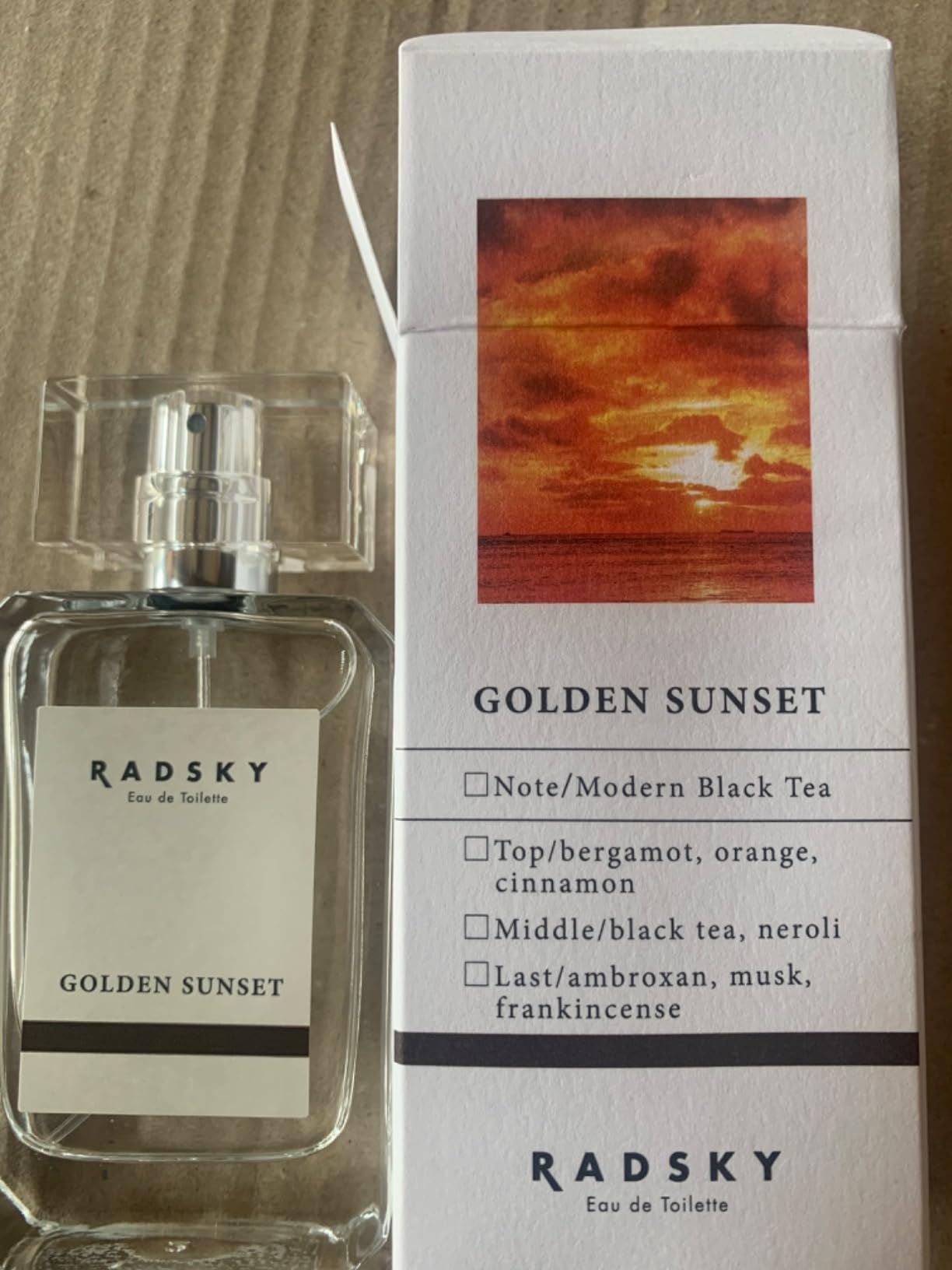 Amazon | RADSKY オードトワレ 50mL 【リニューアル】 (ゴールデンサンセット) | RADSKY(ラッドスカイ ...