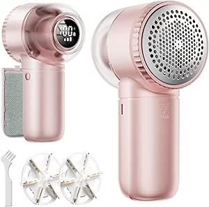 Amazon.com: X-Large Fabric Shaver with Lint Brush, Rechargeable Lint ...