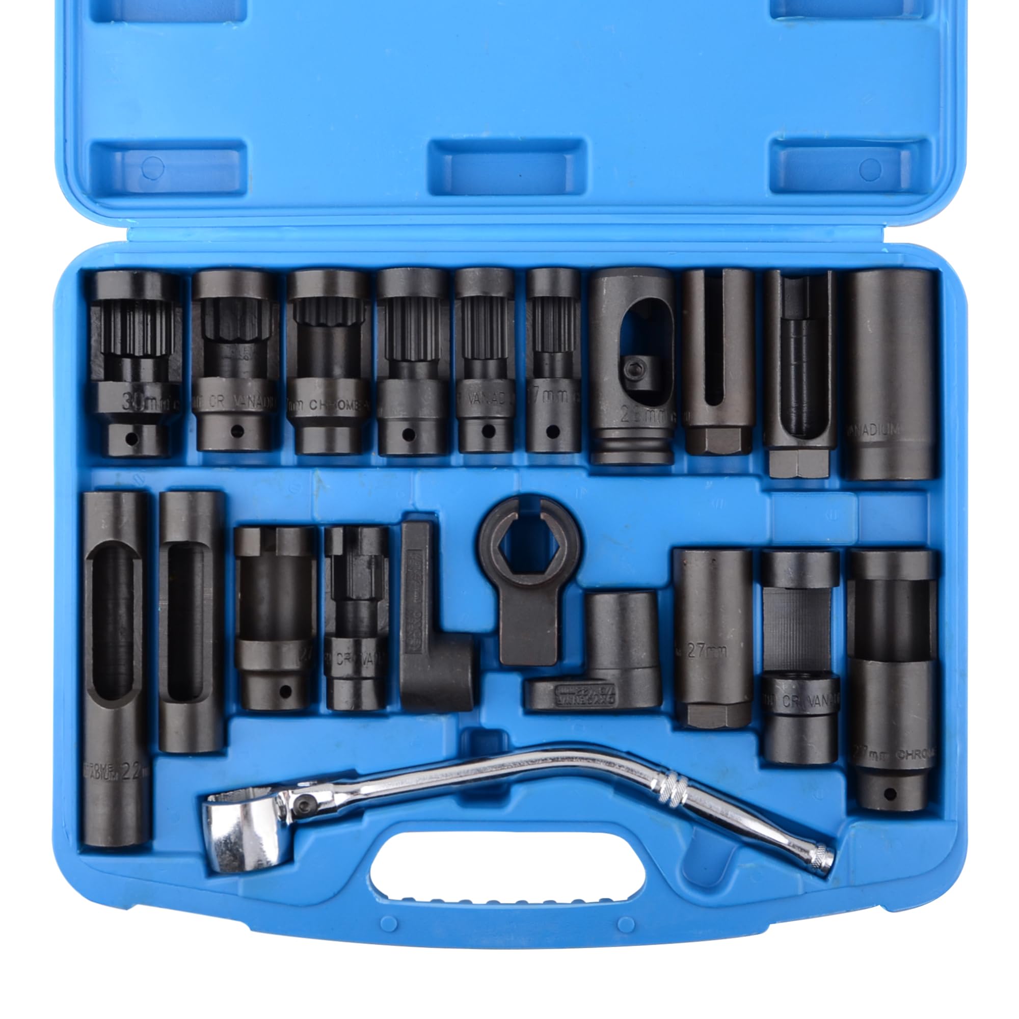 Snapklik.com : 21pcs Oxygen Sensor Socket Set, Oil Pressure Sending ...