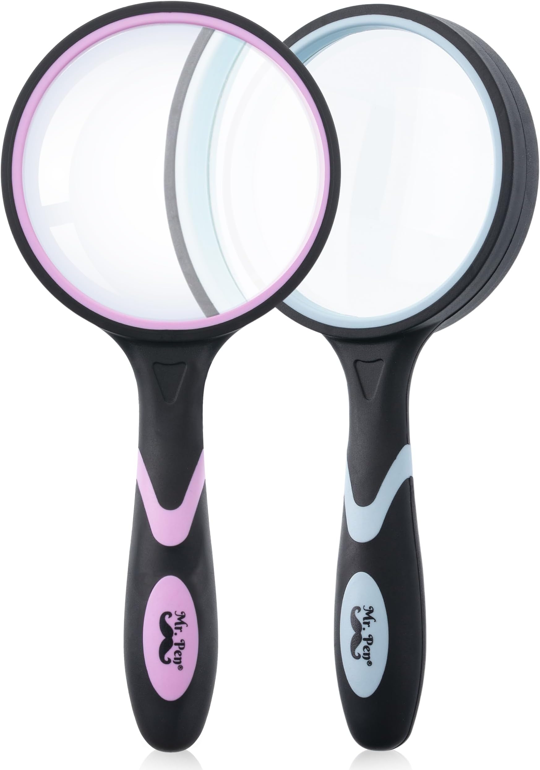 Amazon.com: Mr. Pen- Magnifying Glass, 2 Pack, 5X Magnifier, Magnifying ...