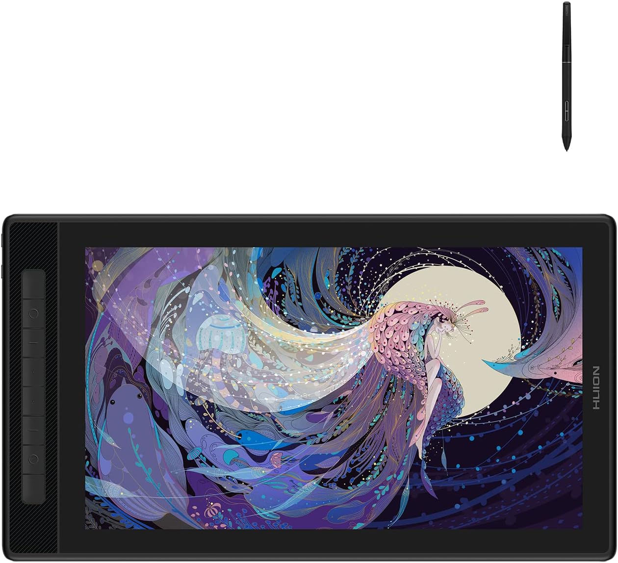 Amazon.com: HUION KAMVAS Pro 16 2.5K QHD Drawing Tablet with Screen ...