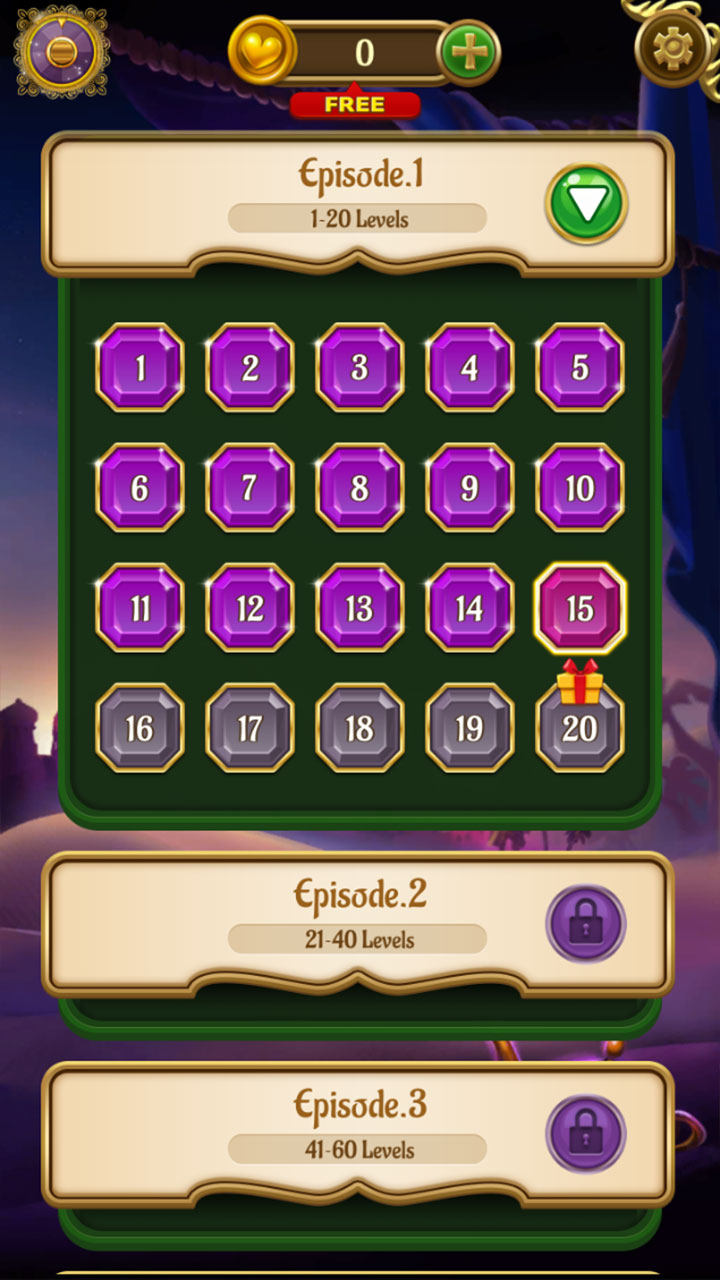 Magic Lamp - Genie & Jewels Match 3 Adventure - App on the Amazon Appstore