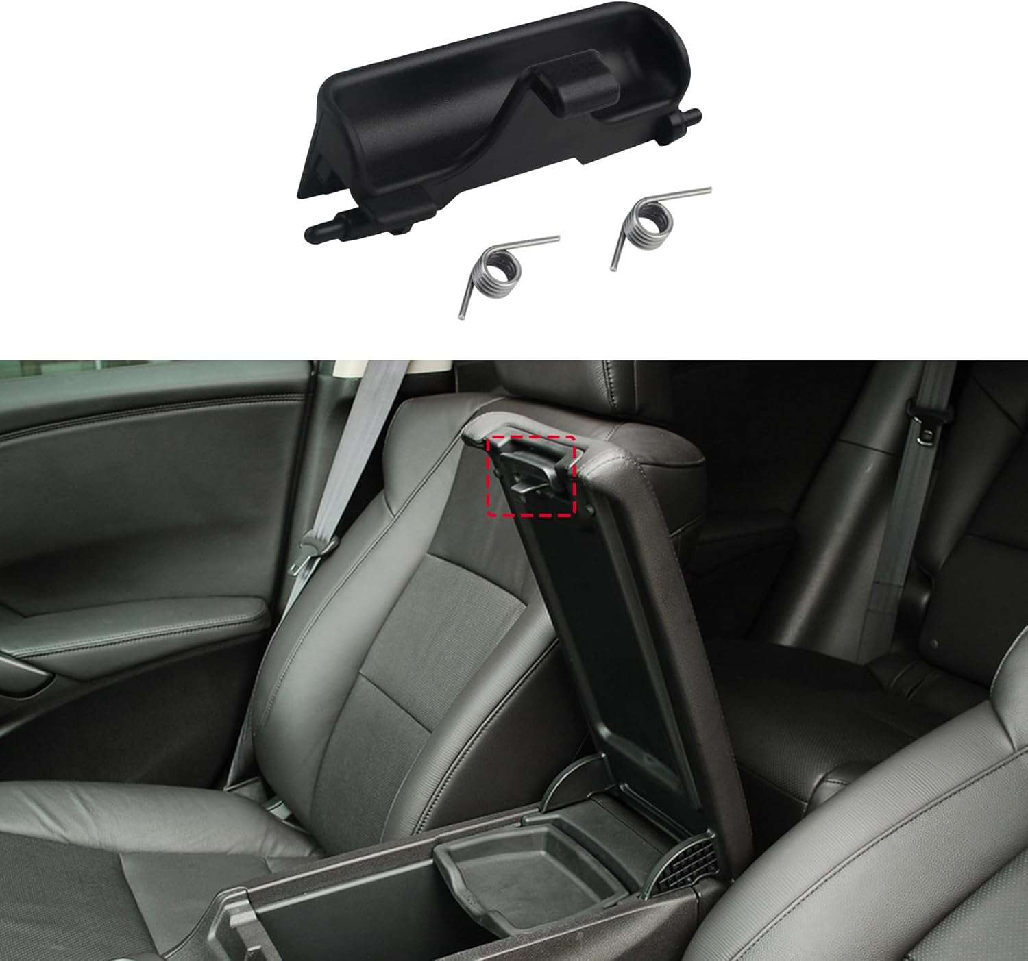 Amazon.com: Tecledsn Center Console Latch, Car Center Console Armrest ...