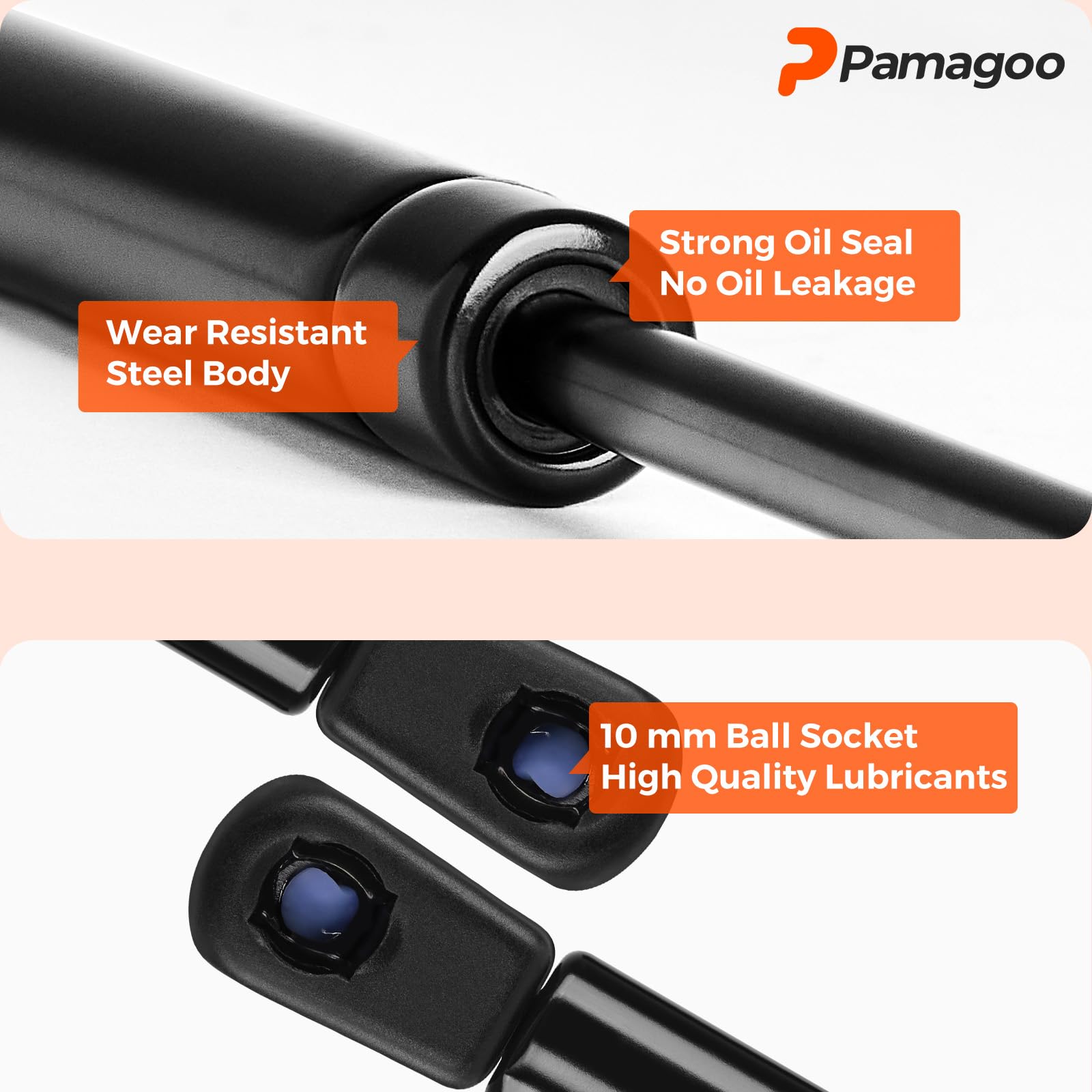 Snapklik.com : C16-23833 18.5 Inch 100 Lbs Gas Strut Shocks For ARE ...