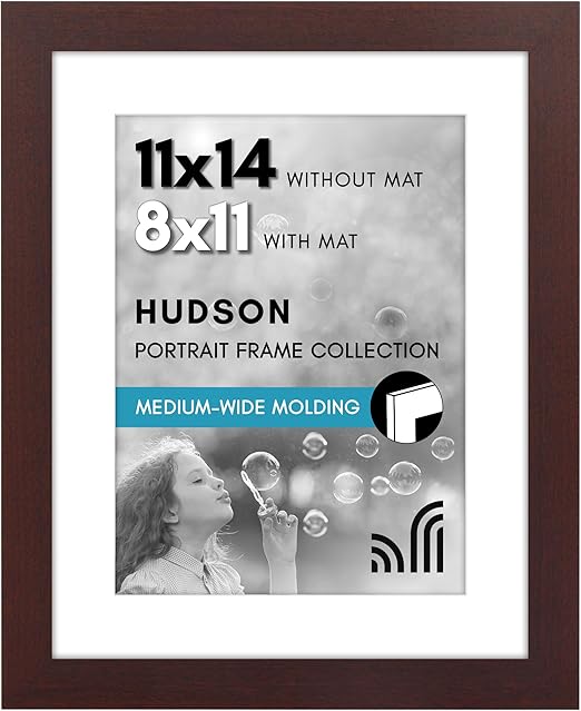 Amazon.com - Americanflat 11x14 Picture Frame with Shatter-Resistant ...