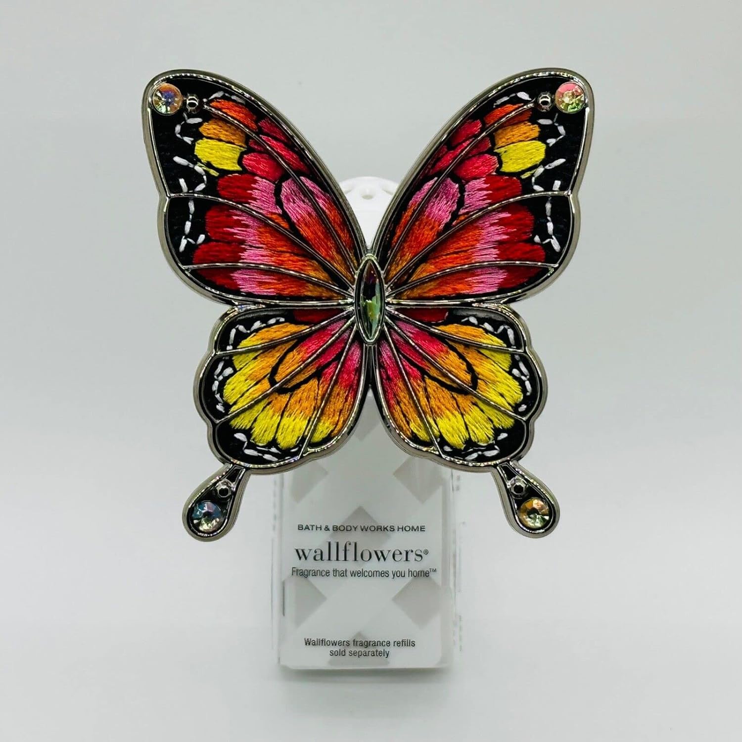 Amazon.com: Bath & Body Works Wallflowers Fragrance Plug Embroidered ...