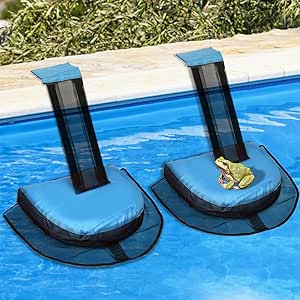 Amazon.com : Monrocco 2 Pcs Pool Animal Saving Escape Ramp, Frog Saver ...