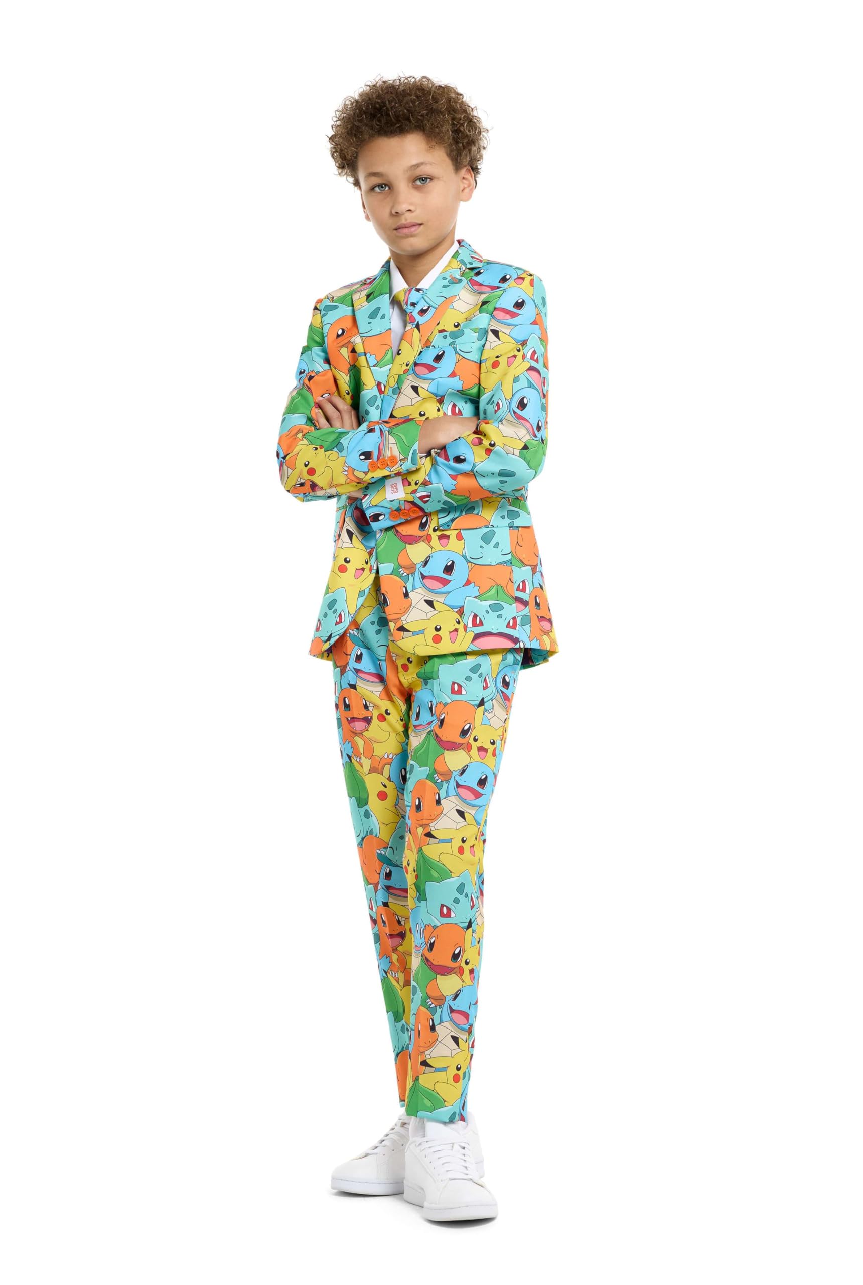 Amazon.com: Opposuits Teen Boys Pokémon Suit - Pikachu Outfit ...