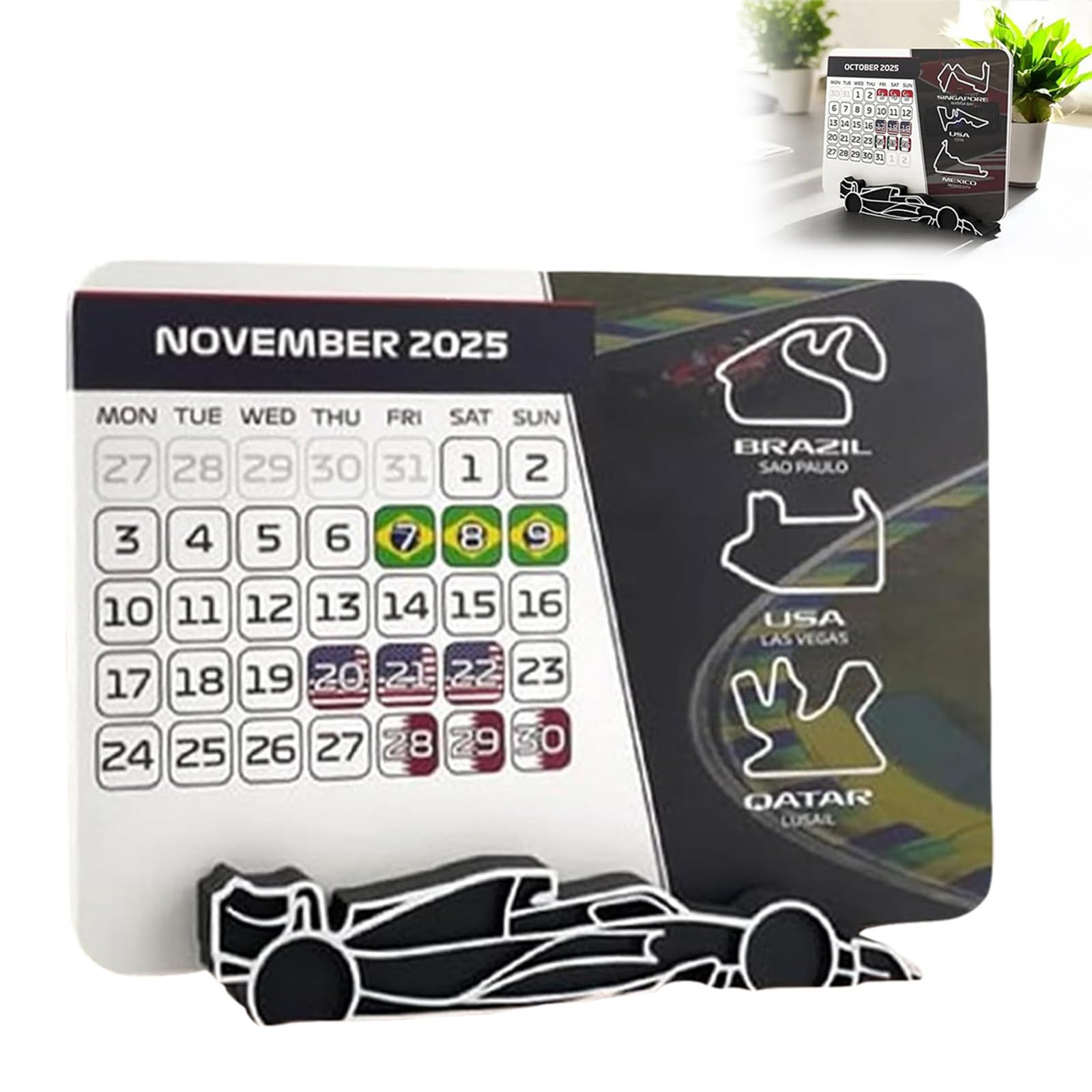 Snapklik.com : 2025 F1Calendar Formula Racing Calendars 2025 Desktop ...
