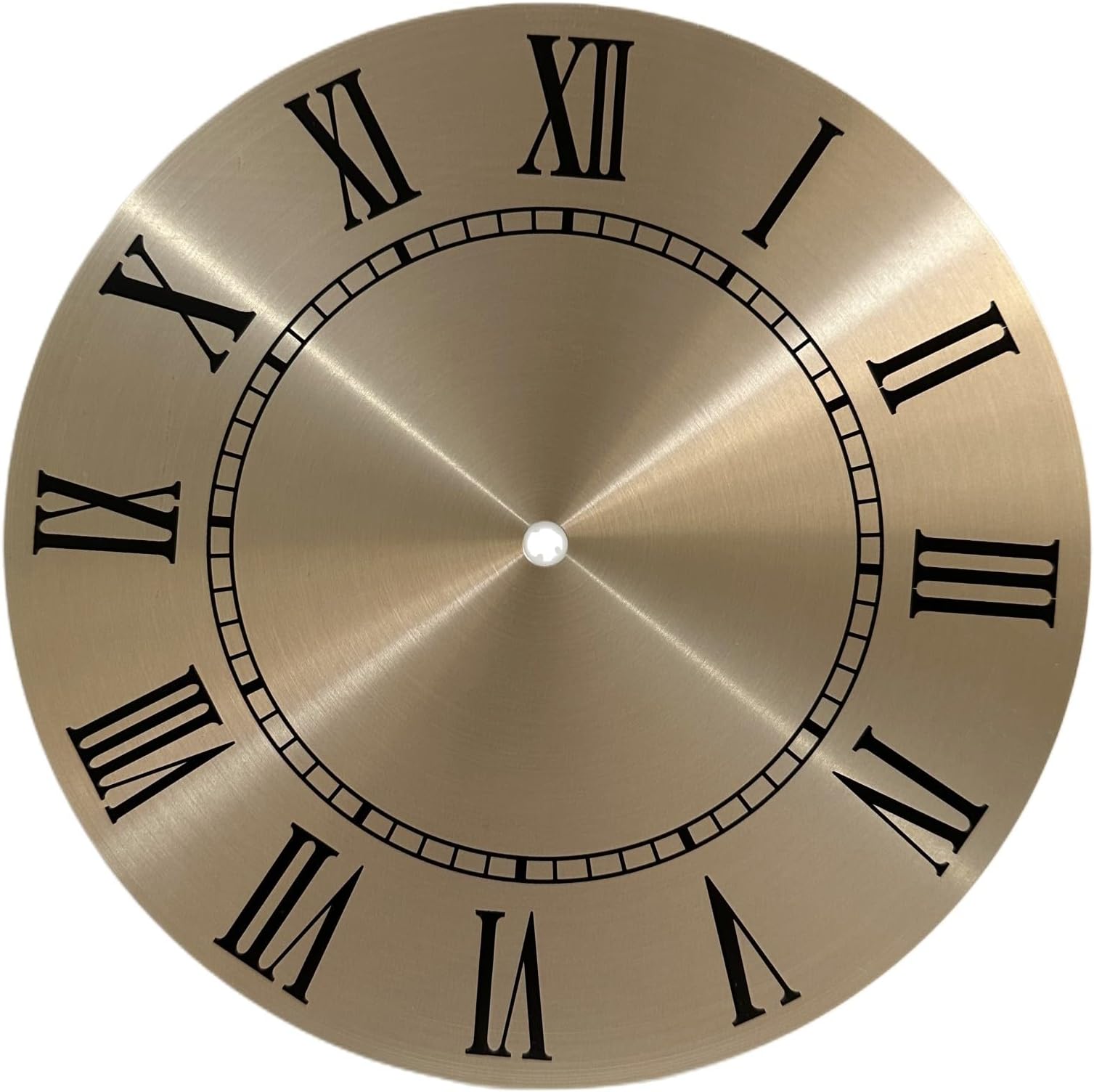 YUANGANG Clock Dial Face,Clock Face Template 243MM Aluminium Clear ...