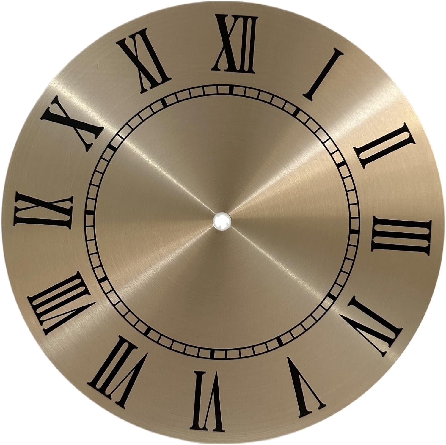 YUANGANG Clock Dial Face,Clock Face Template 243MM Aluminium Clear ...
