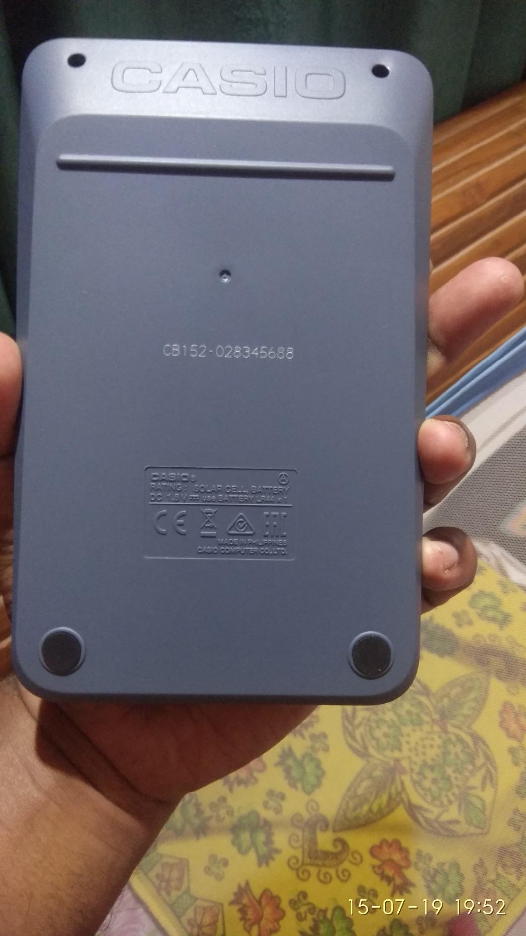 Casio JJ-120D Plus 300 Steps Check & Correct Desktop Calculator with On Display Indication of ...