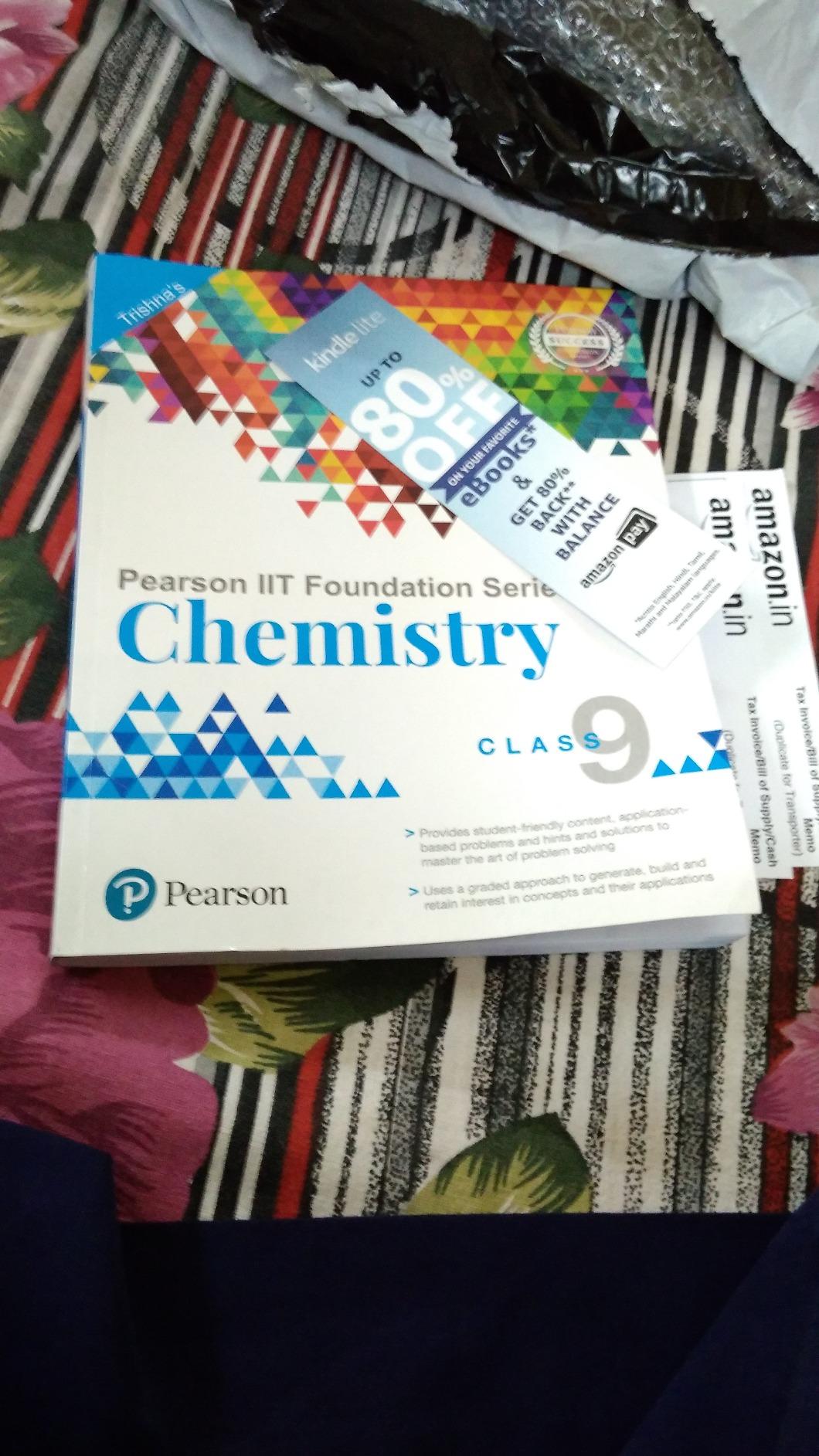 Buy Pearson IIT Foundation Chemistry Class 9 Book Online at Low Prices ...
