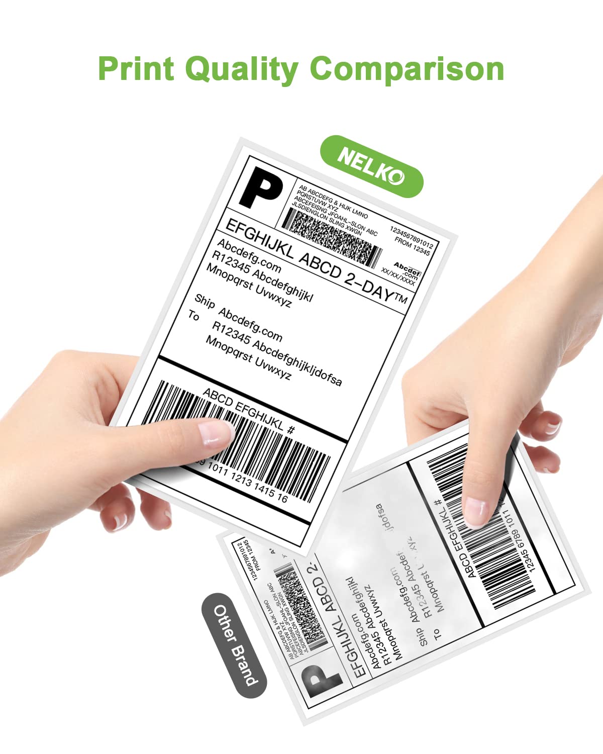 Snapklik.com : Nelko Genuine 4x6 Direct Thermal Shipping Label 220 ...