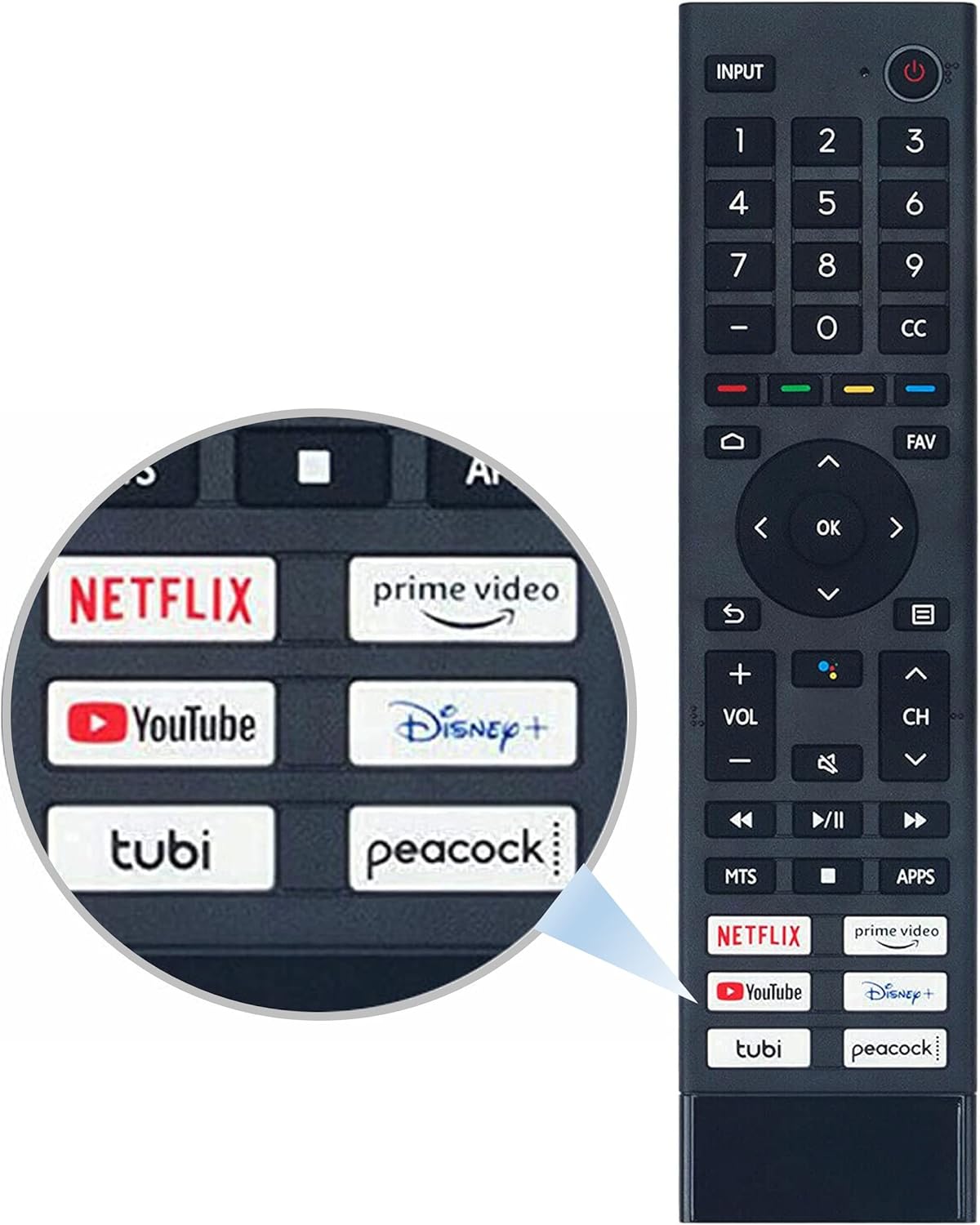 Amazon.com: Universal Remote Control Replacement for All Hisense Smart ...