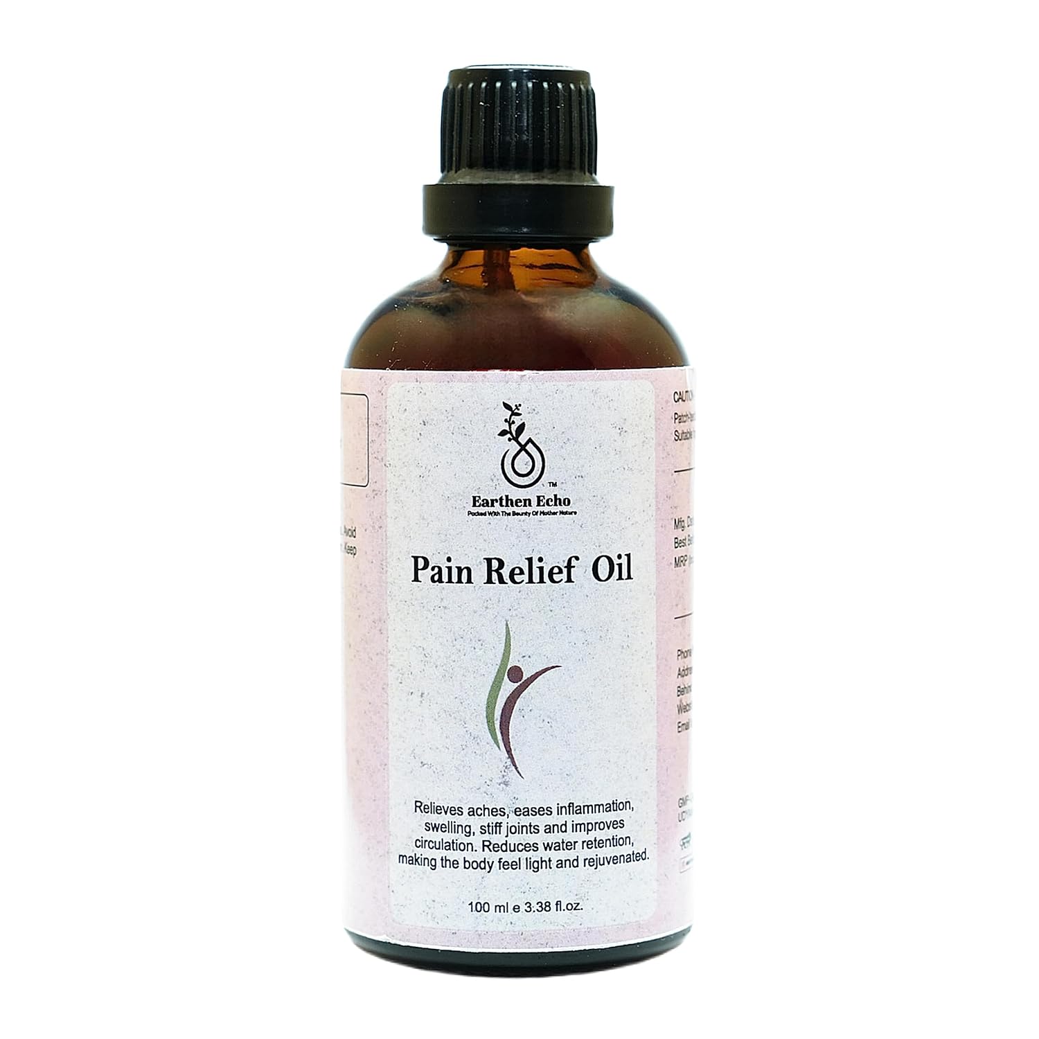 Earthen Echo | Pain Relief Oil | Suitable for all types of Muscle ...