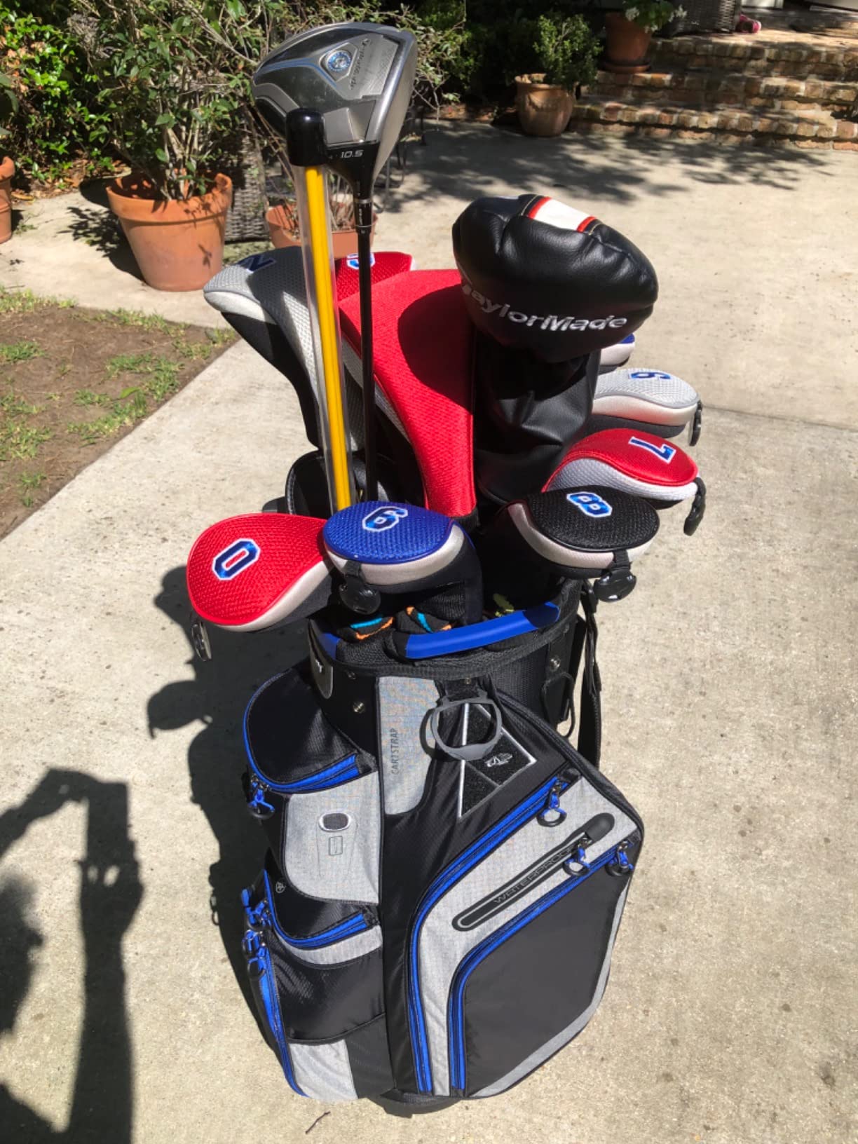 $25/mo - Finance 14 Way Golf Cart Bag for Push Bag Classy Design Full ...