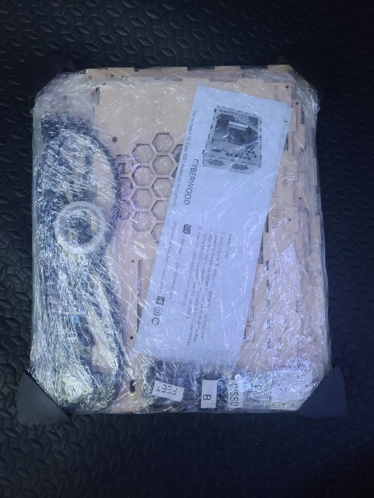 $12/mo - Finance CYBERWOOD Mirco ATX PC Case, Mini Tower Computer Case ...