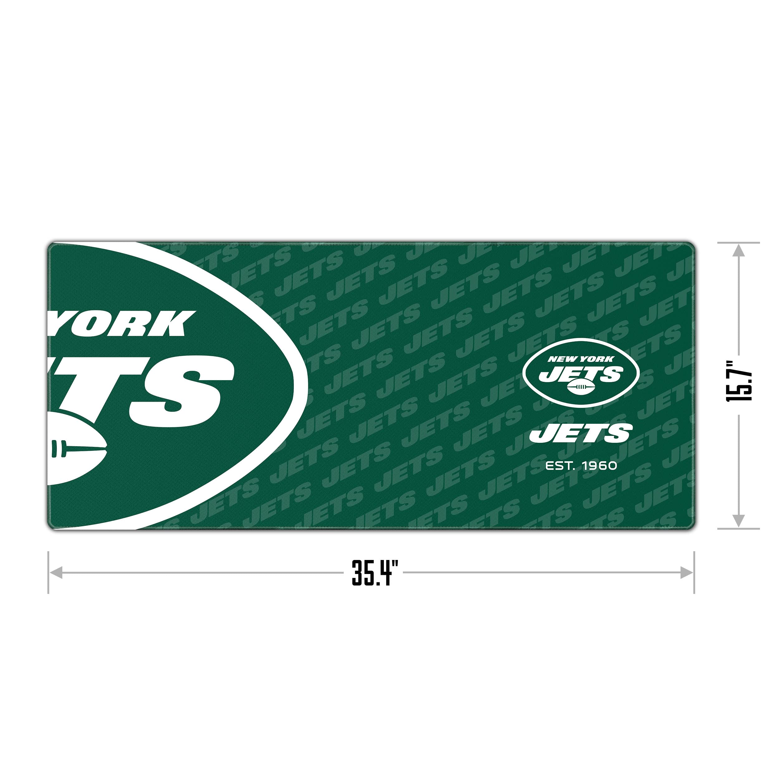 Snapklik.com : NFL New York Jets Logo Series Desk Pad