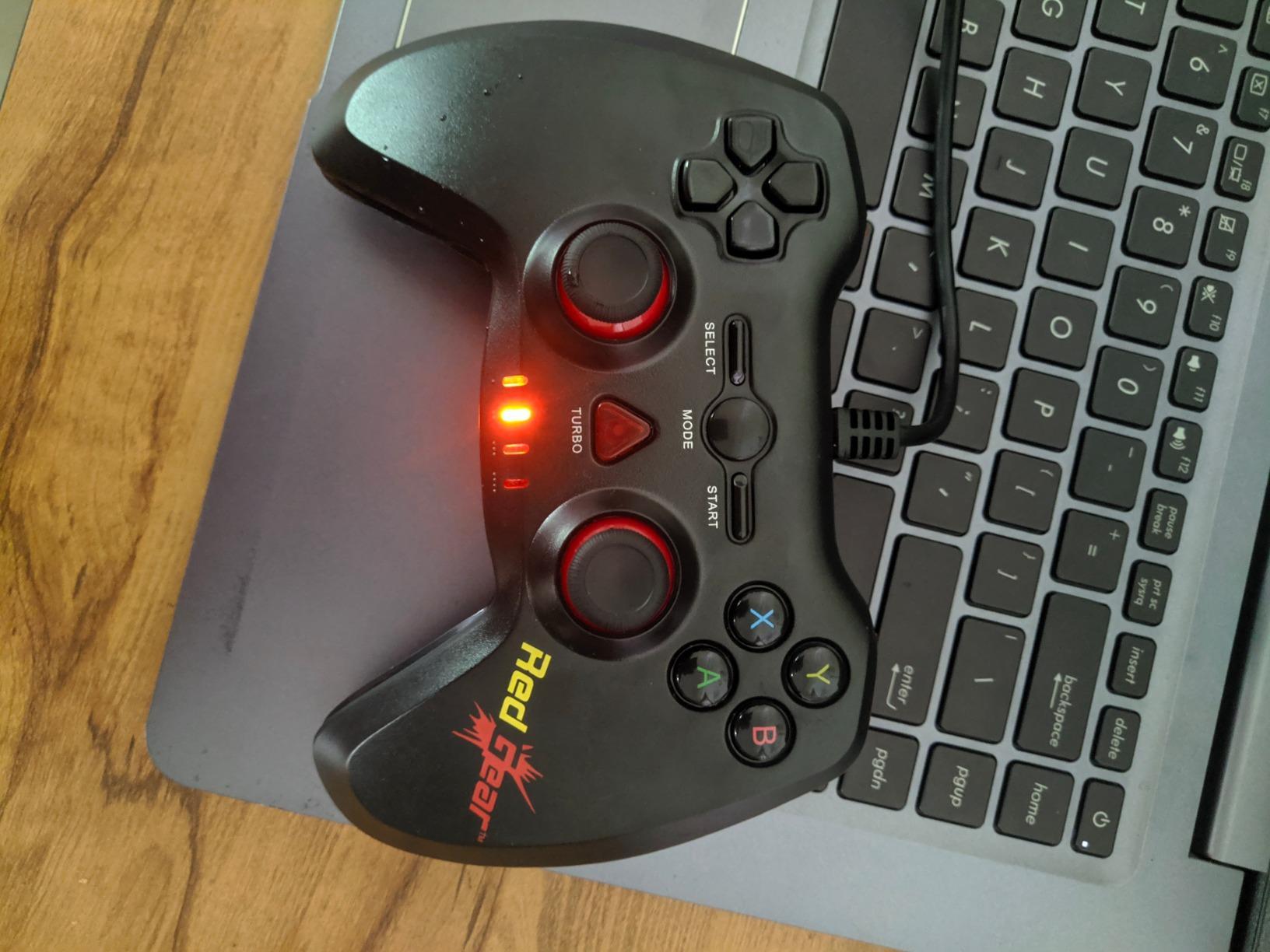 Amazon.in: Buy Redgear Highline Wired Gaming Controller (Black) Online ...