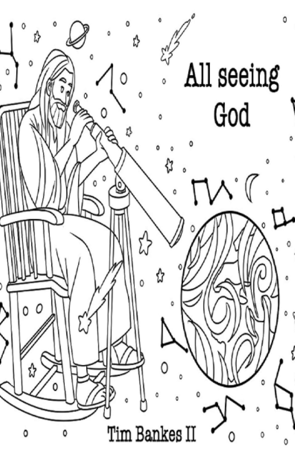 Amazon.com: All Seeing God Coloring (About God for Kids Coloring Series ...