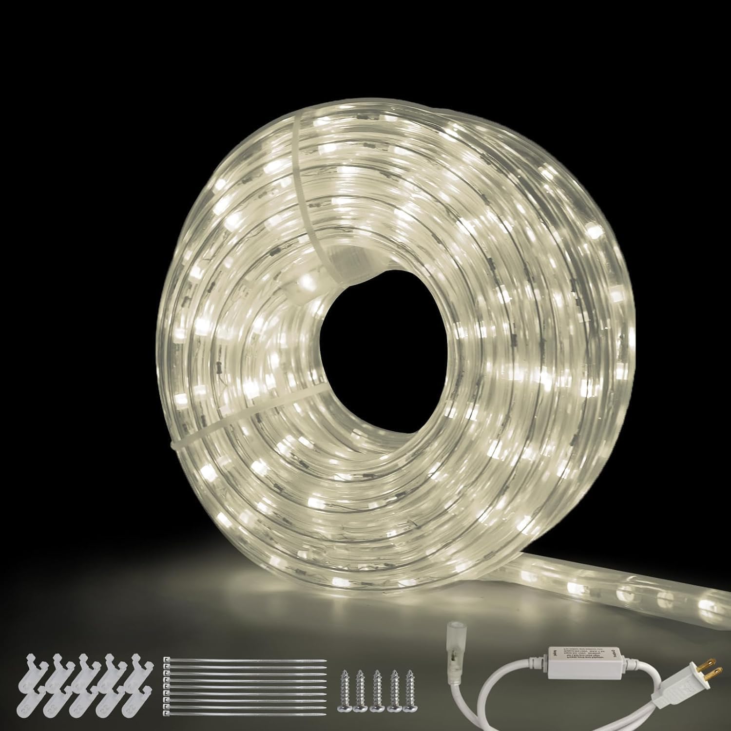 Amazon.com: beatineon 33FT Rope Lights Outdoor with Remote,Cuttable ...