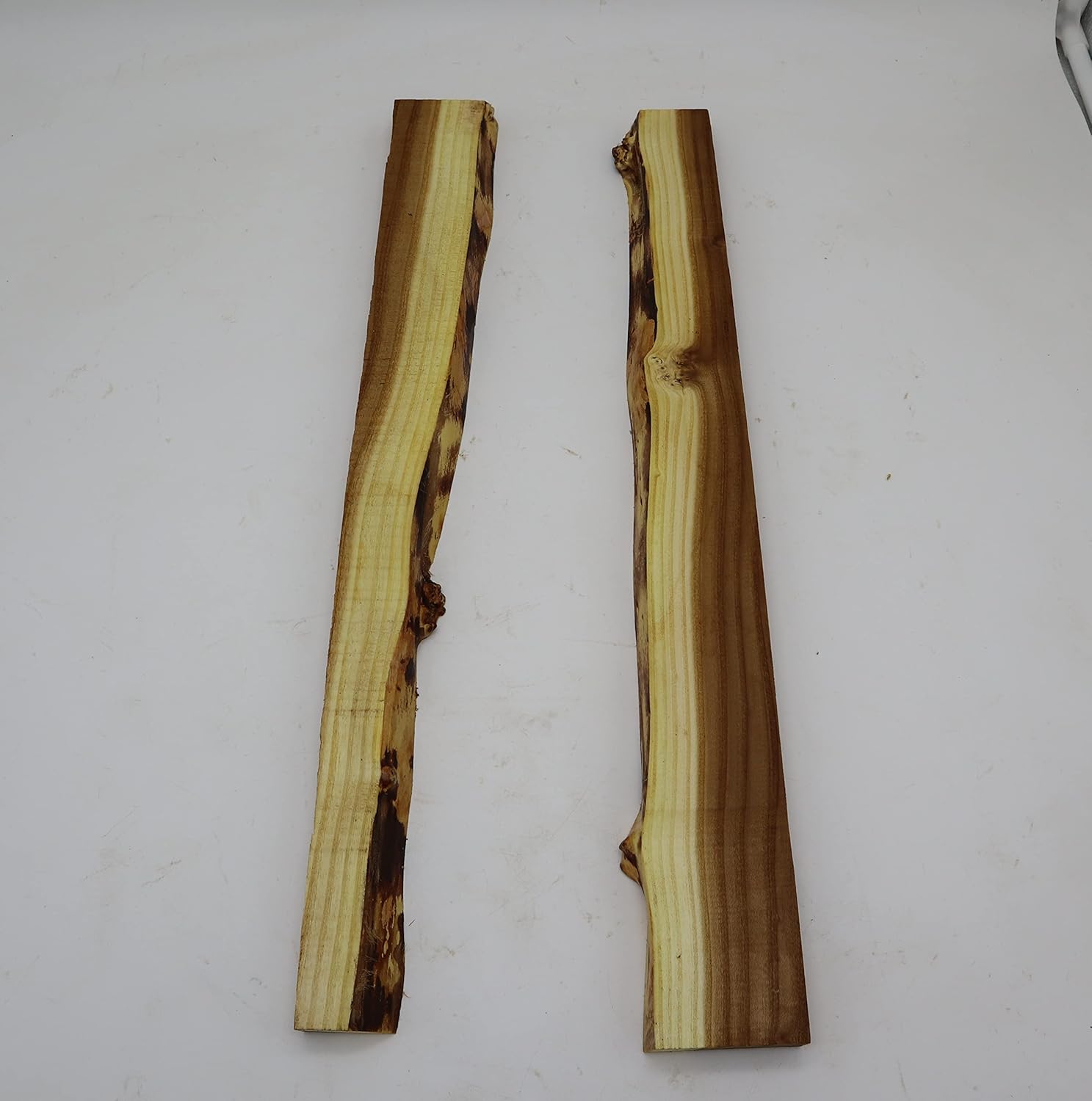 Amazon.com: Live Edge Russian Olive with BURL Wood Semi-Processed Slabs ...