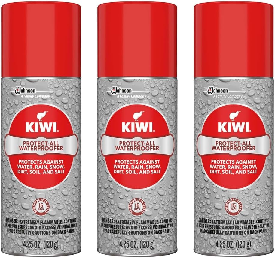 Amazon.com: KIWI Boot Waterproofer Tough Silicone Waterproof Spray for ...