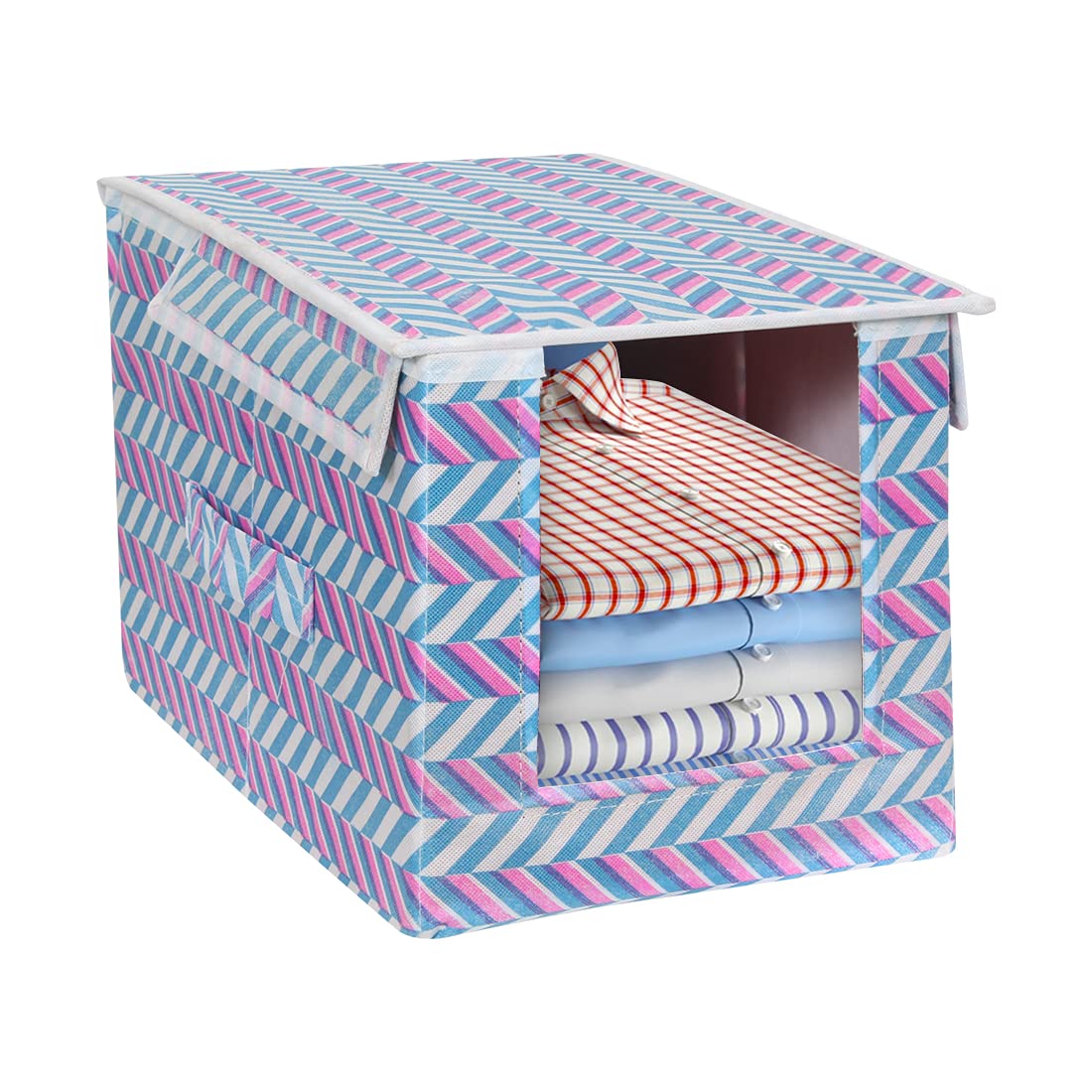 PrettyKrafts 1 Pc Non Woven Shirt Stacker/Cloth Organizer for Storage ...