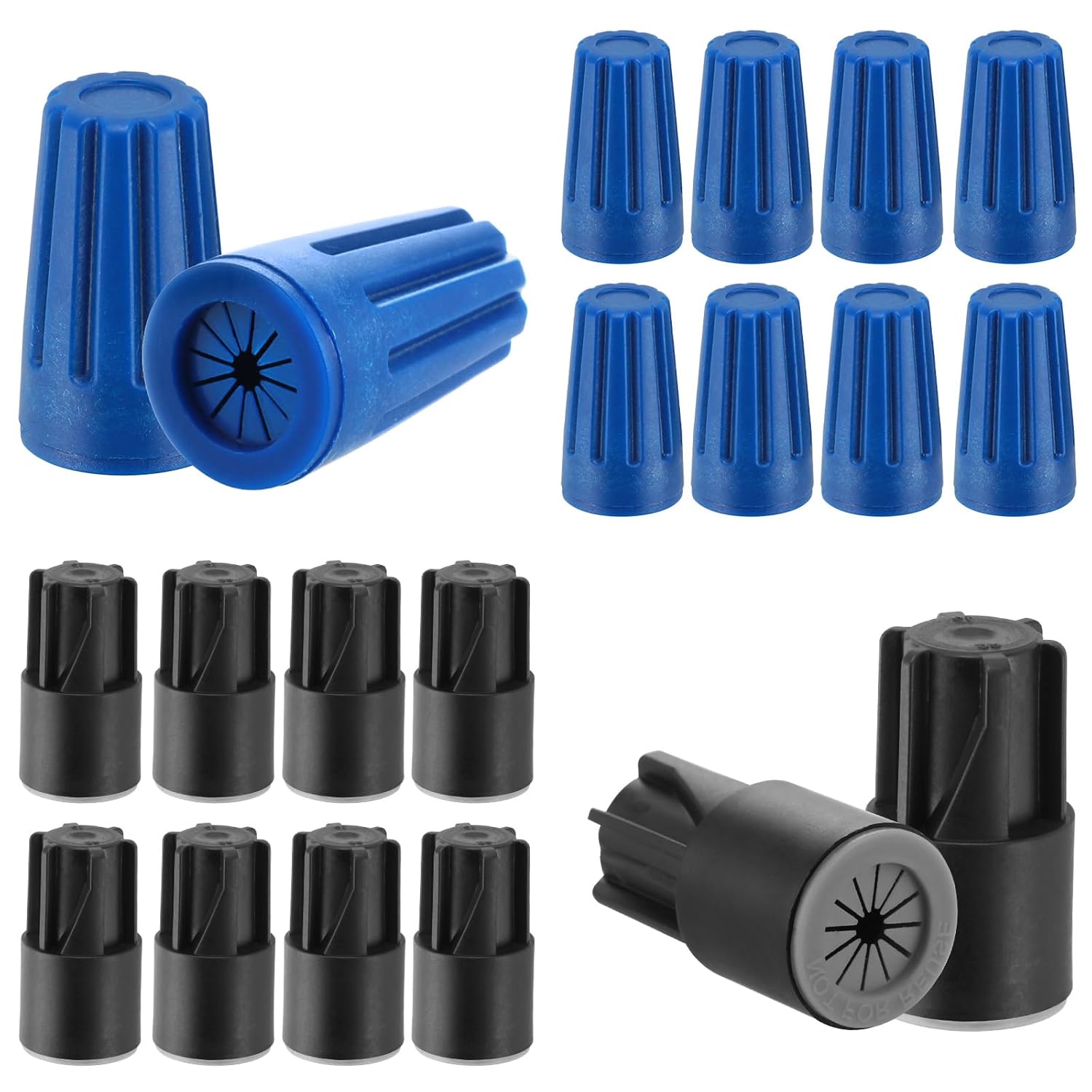 Ouligay 20PCS Wire Connectors Waterproof Electrical Wire Caps Outdoor ...