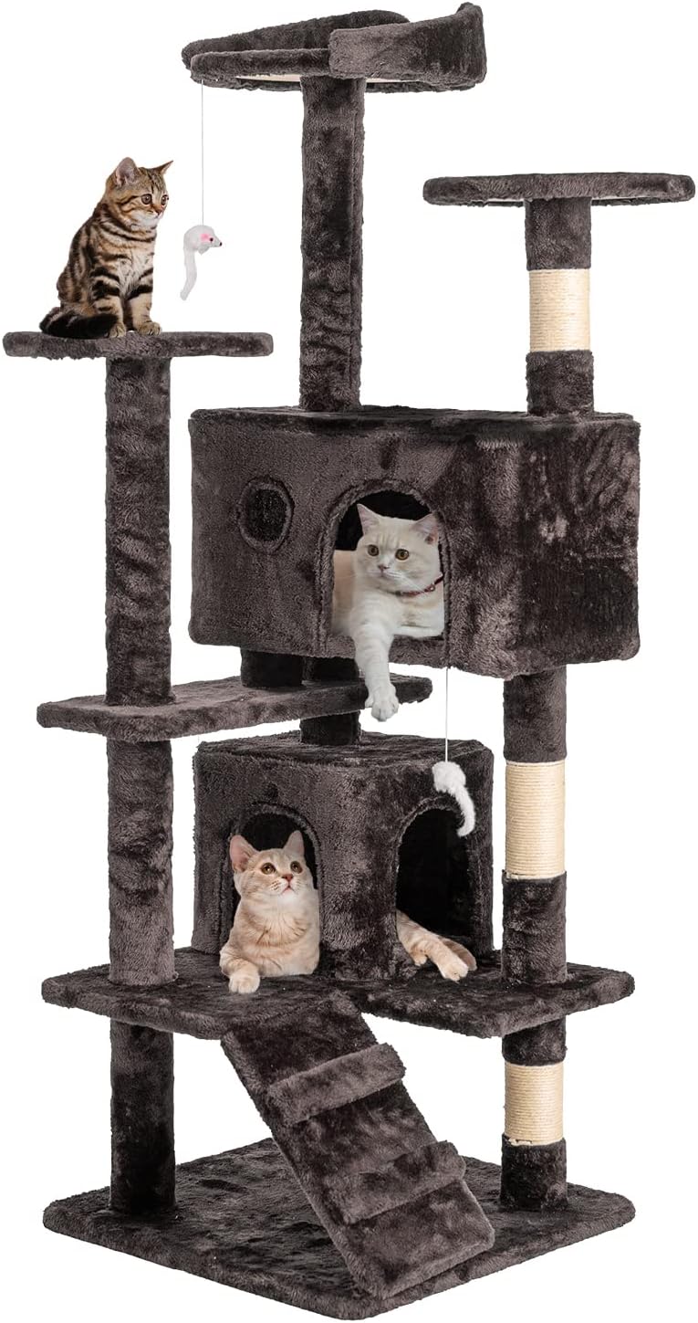 Amazon.com : Cat Tree for Indoor Cats Cat Tree House Cute Cat Tree ...