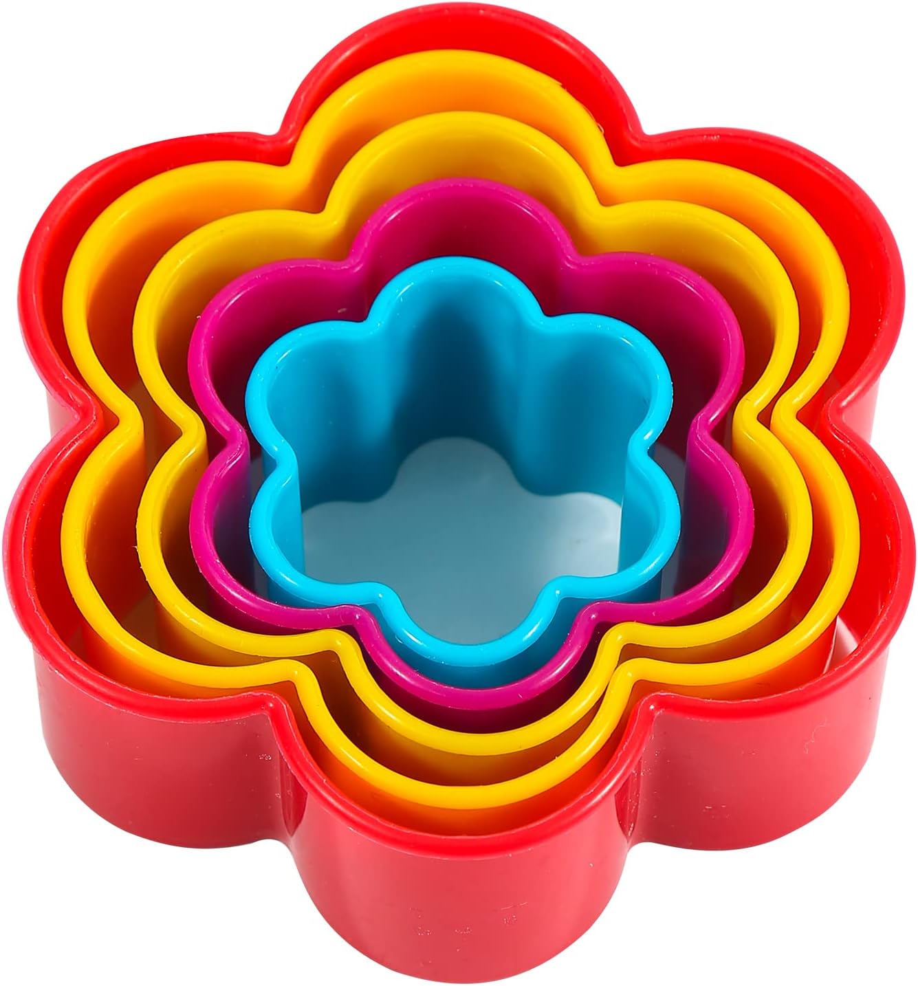 PME Flower Cutters, Set of 6, White, 11.5 x 1 x 11.5 cm : Amazon.co.uk ...