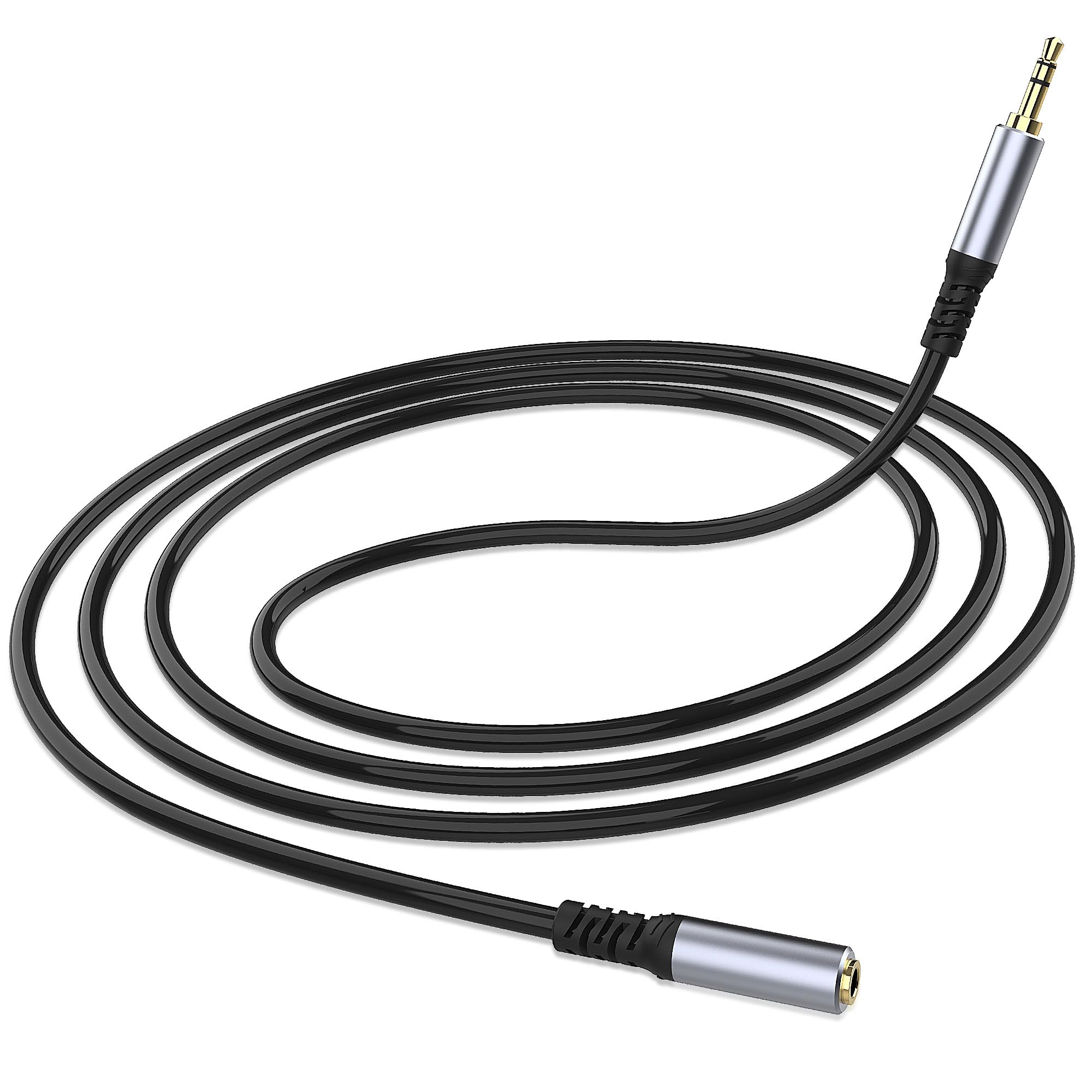 Amazon.com: 3.5mm Aux Jack Audio Extension Cable, 3.5mm Male to Female ...
