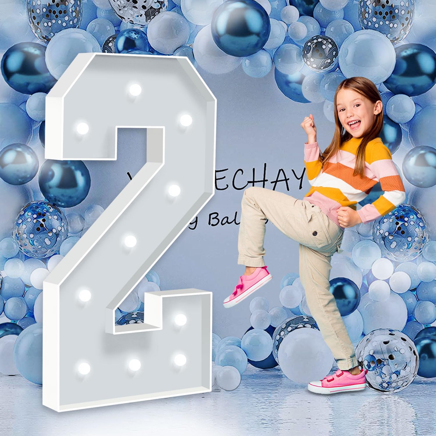 Amazon.com: Holitex 4FT Marquee Light Up Numbers for 12th 20th 21st ...