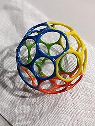 Amazon.com: Bright Starts Oball Easy Grasp Classic Ball BPA-Free Infant ...