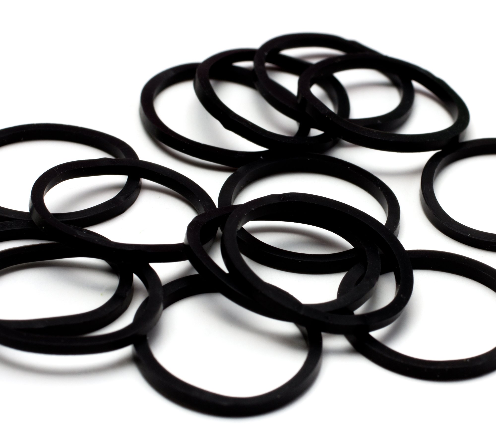 Amazon.com: Cousin DIY Black Rubber Bands with S Clips - 624pc