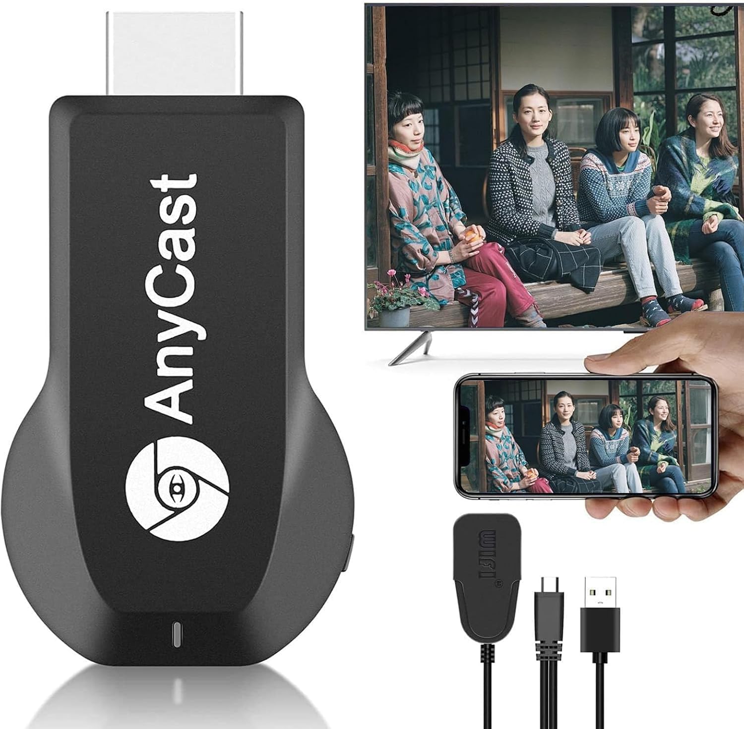 Amazon | Nowoto HDMIミラーキャスト【2024正規品】ワイヤレス ミラーリング Anycast テレビに携帯の画面を映す ...