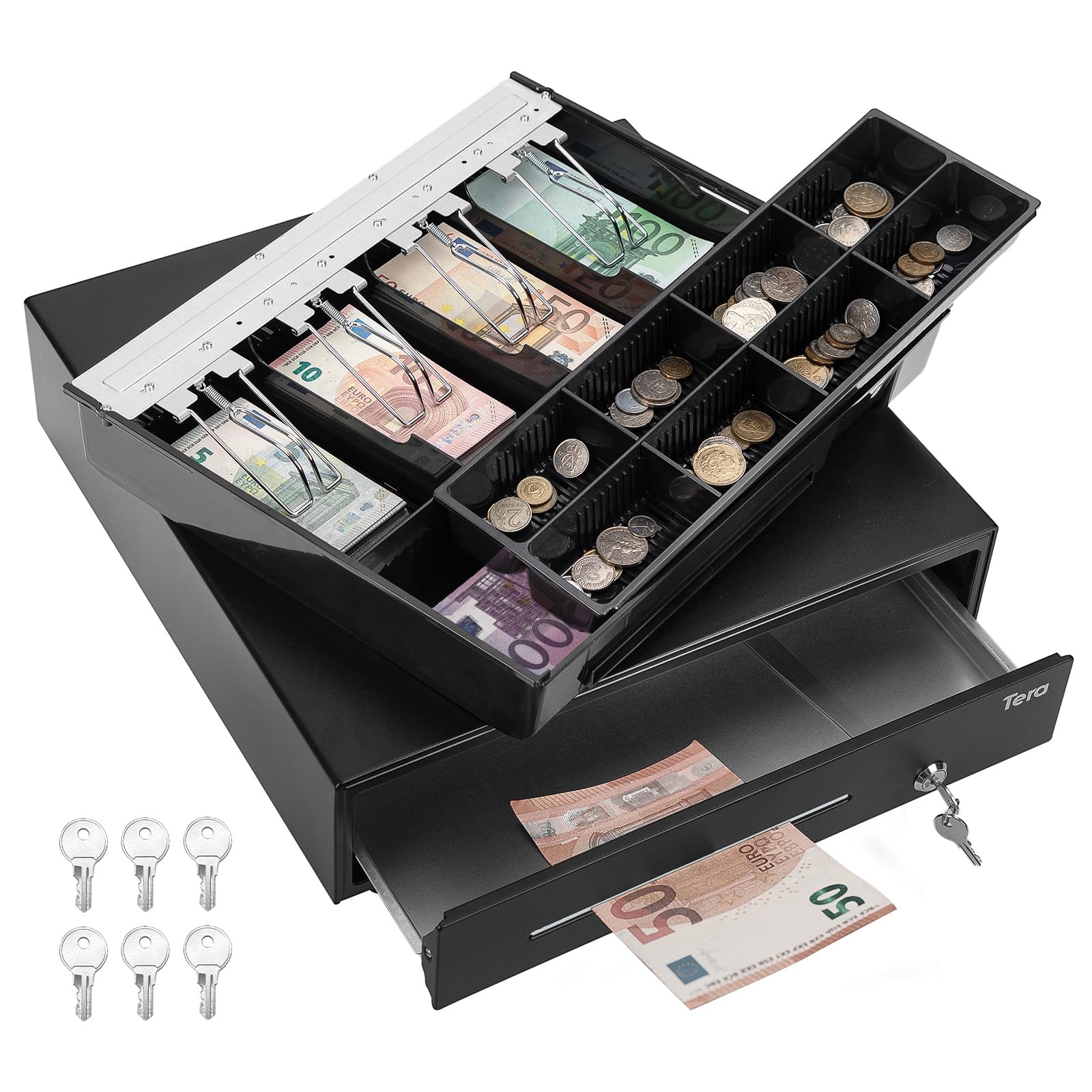 Cash Drawer Liewood Buck Cash Register Blue Fog Multi Mix – Fox