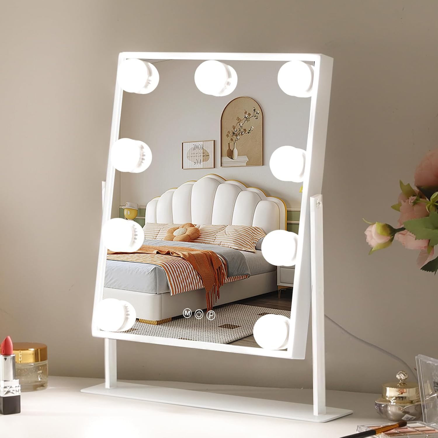 Amazon.com - Leishe Vanity Mirror with Lights Hollywood Lighted Makeup ...