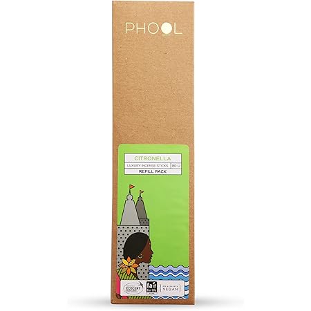 Phool - Mosquito Repellent | Pack of 2 (80 Organic Dhoop Cones | 2 ...