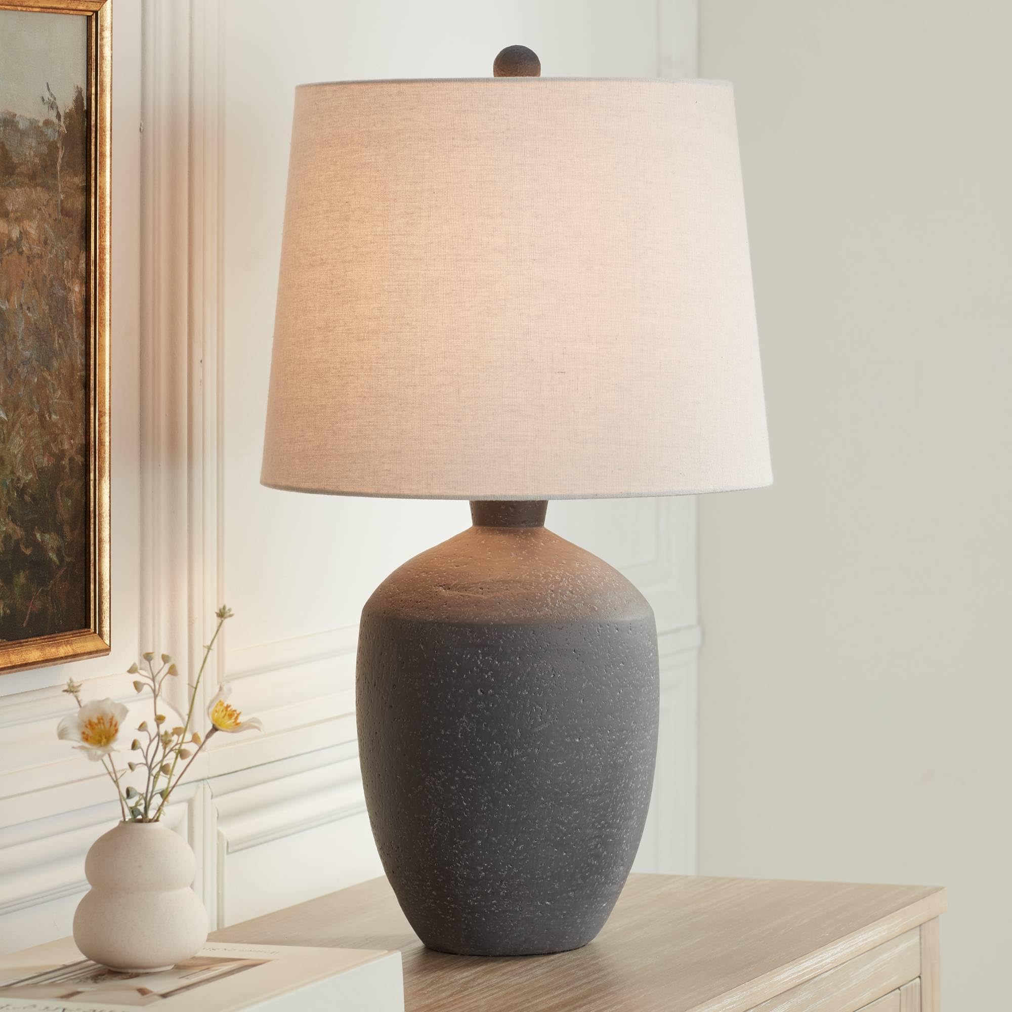 360 Lighting Romeo 23 1/2" High Jar Small Modern Coastal Accent Table ...